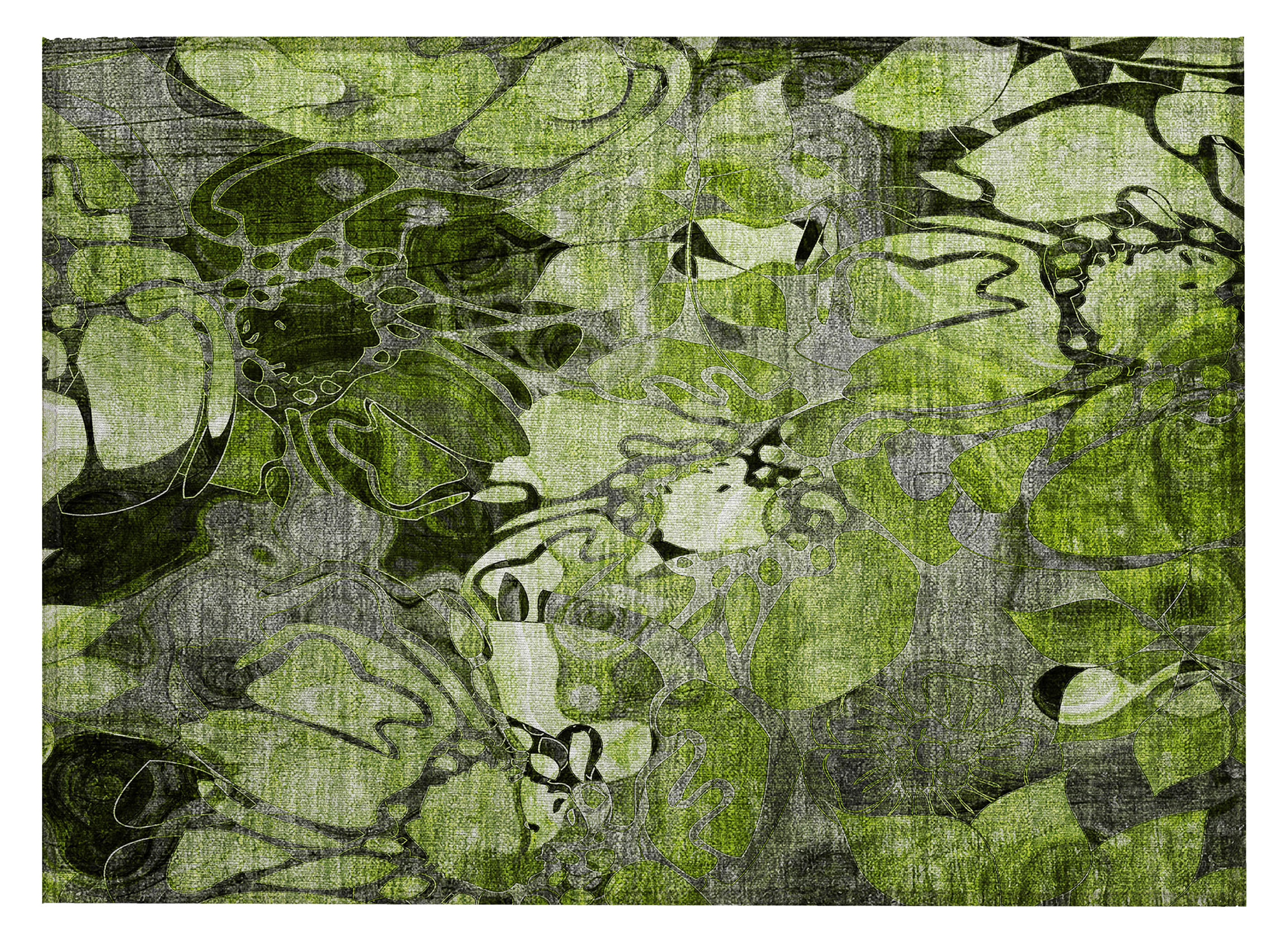 Addison Rugs Machine Washable Indoor/ Outdoor Modern Floral Chantille ...