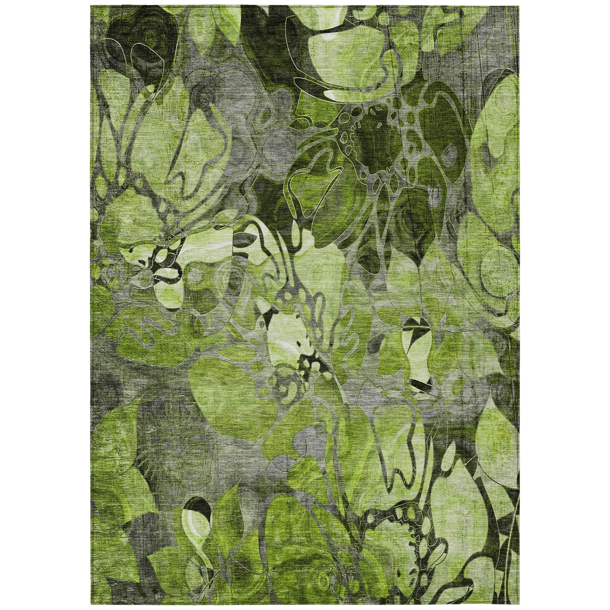 Addison Rugs Chantille ACN558 Fern 3' x 5' Indoor Outdoor Area Rug ...