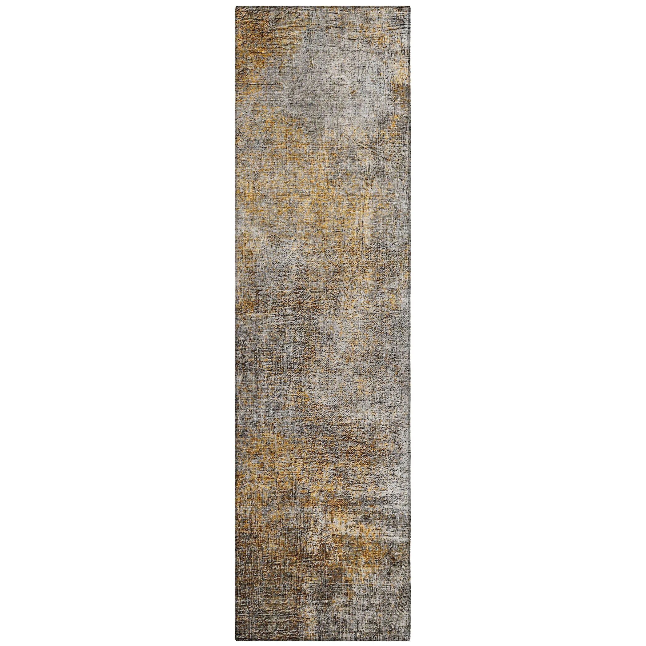 Addison Rugs Chantille ACN593 Gray 2'3" x 7'6" Indoor Outdoor Runner ...