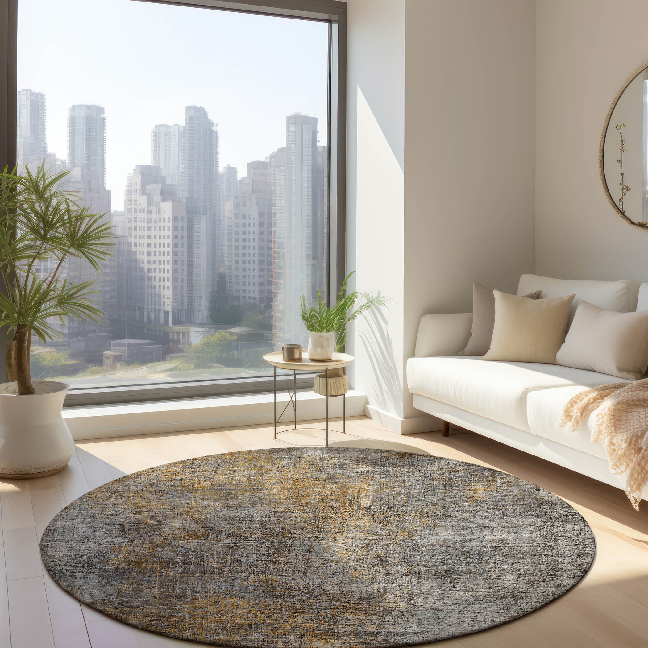 Addison Rugs Chantille Indoor/Outdoor Transitional Modern Gray Washable ...