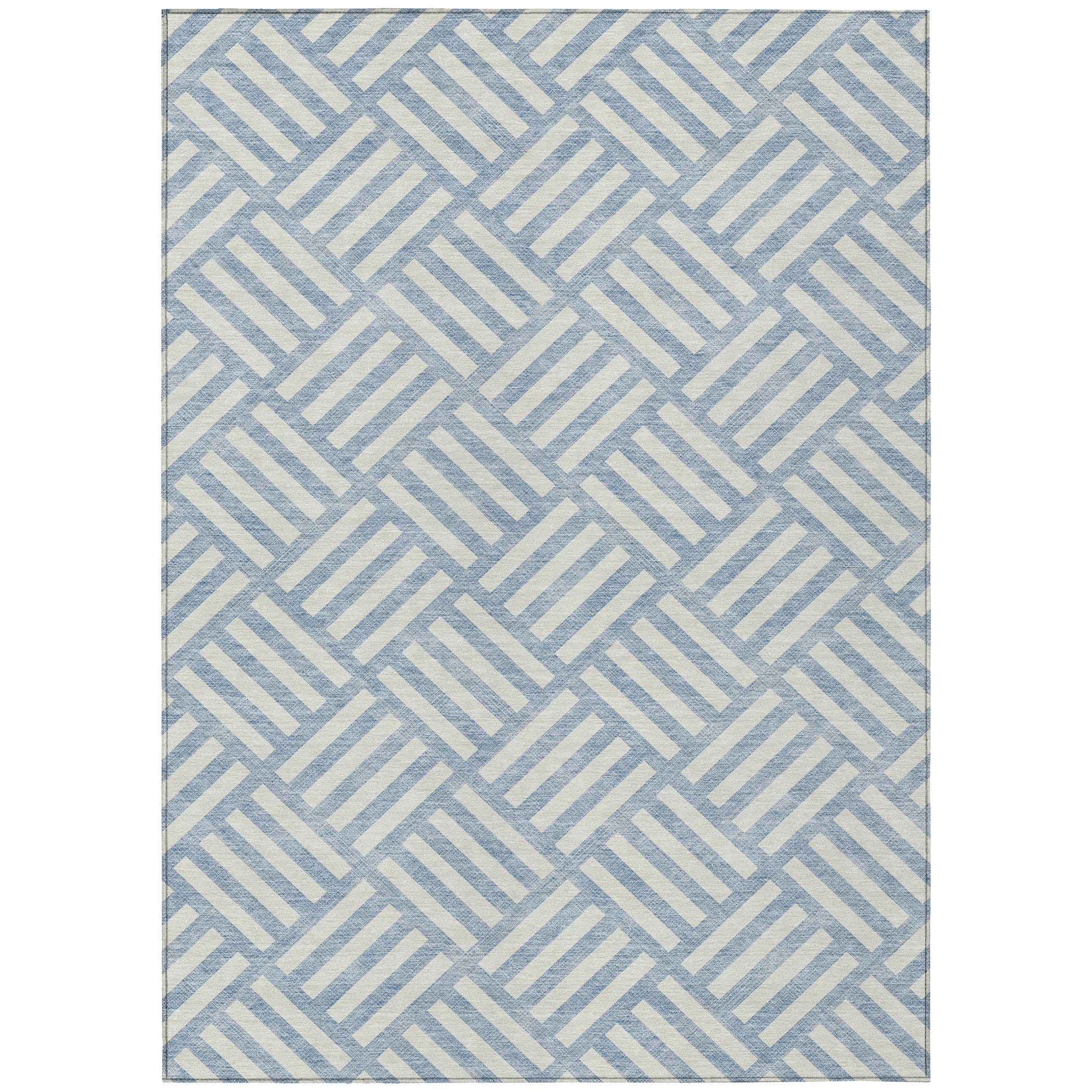 Addison Rugs Chantille ACN620 Sky 5' x 7'6" Indoor Outdoor Area Rug ...