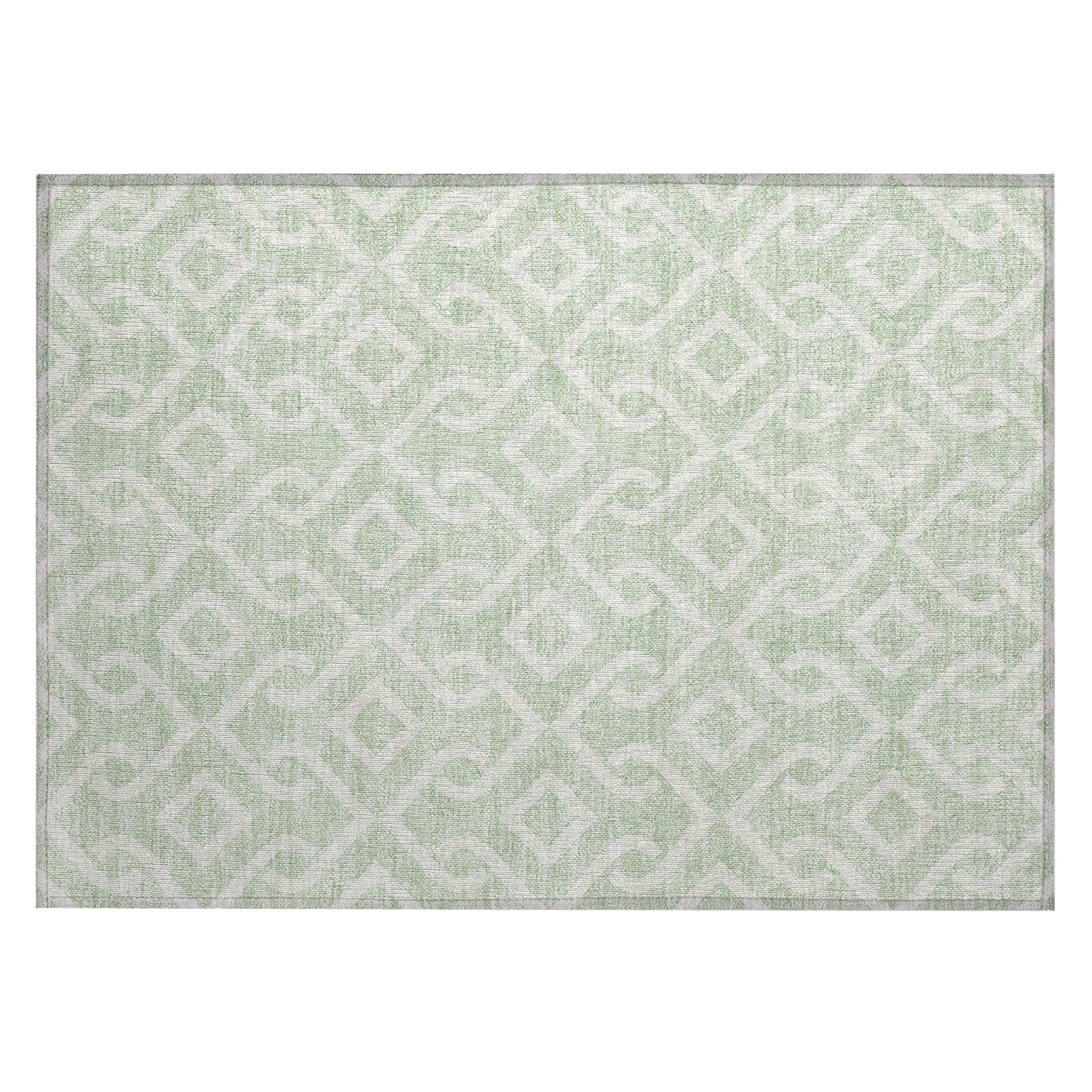 Addison Rugs Chantille ACN621 Mint 1'8" x 2'6" Indoor Outdoor Scatter ...