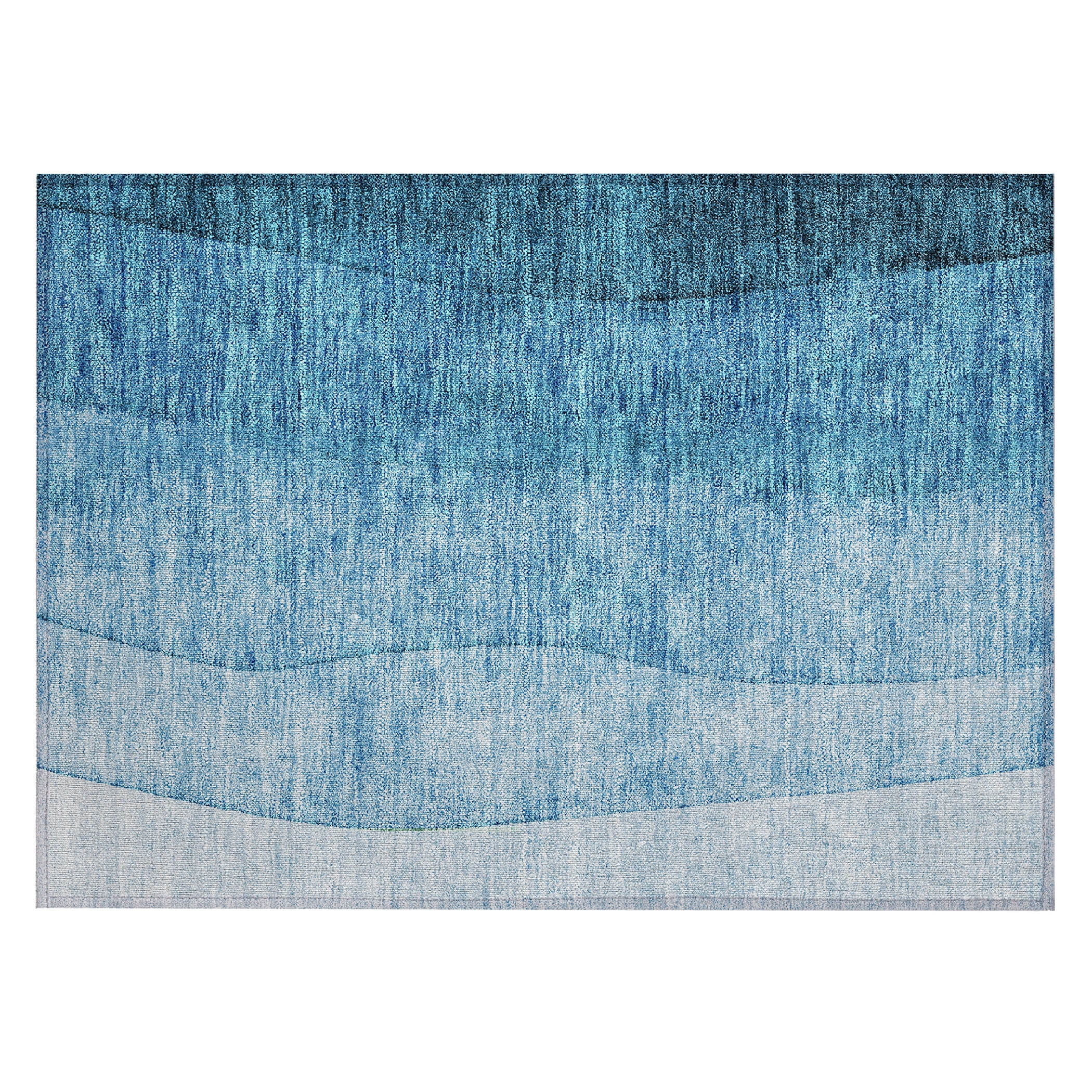 Addison Rugs Chantille ACN625 Teal 1'8" x 2'6" Indoor Outdoor Scatter ...