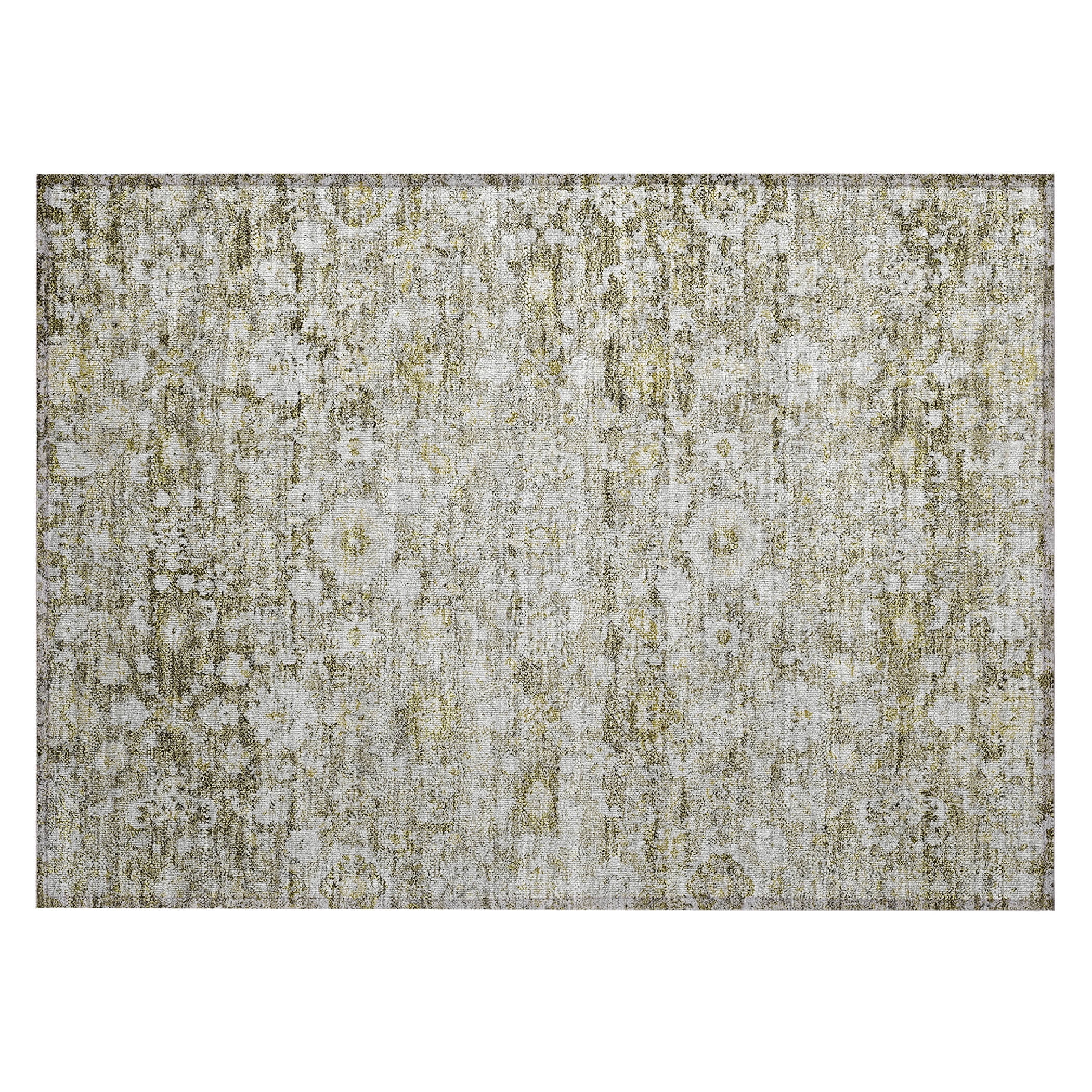 Addison Rugs Chantille ACN651 Taupe 1'8" x 2'6" Indoor Outdoor Scatter ...