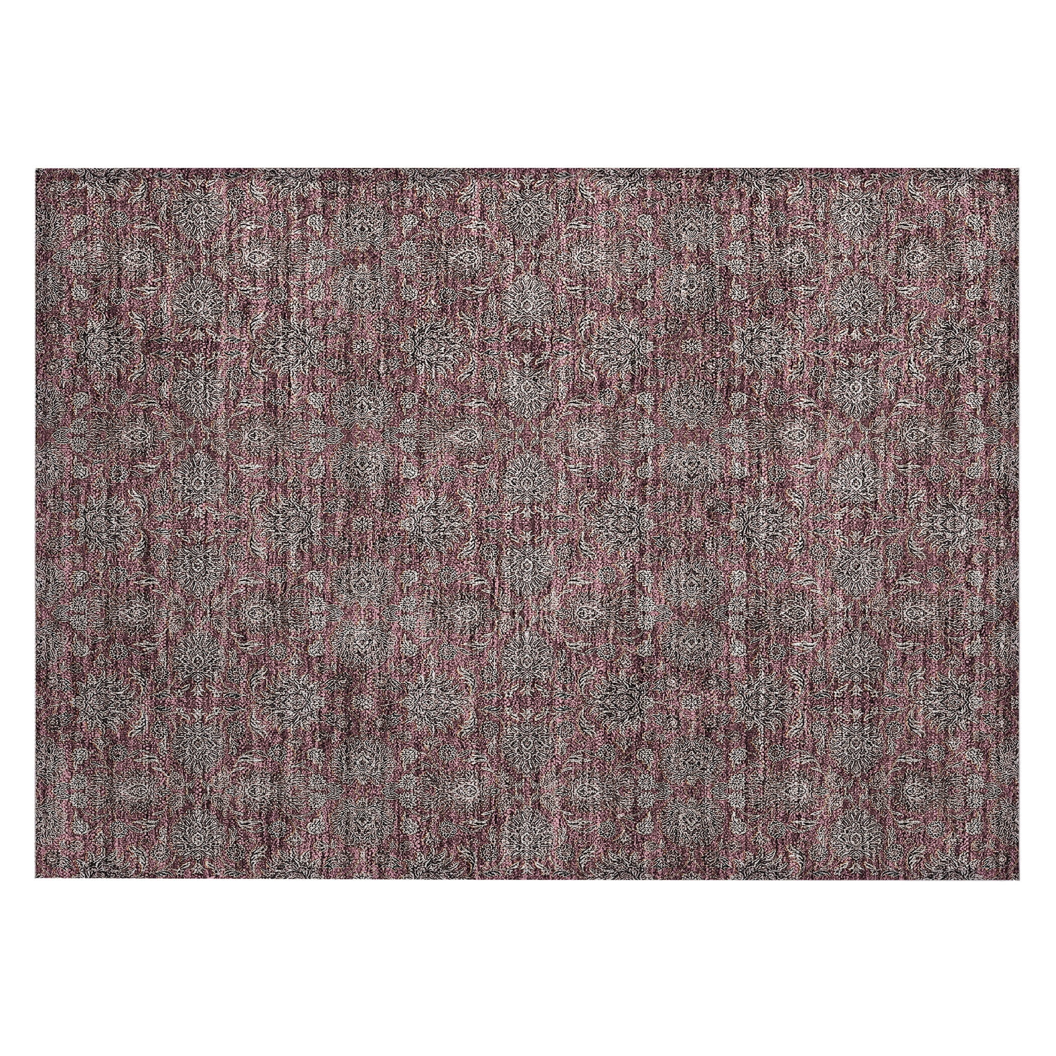 Addison Rugs Chantille ACN702 Merlot 1'8" x 2'6" Indoor Outdoor Area ...