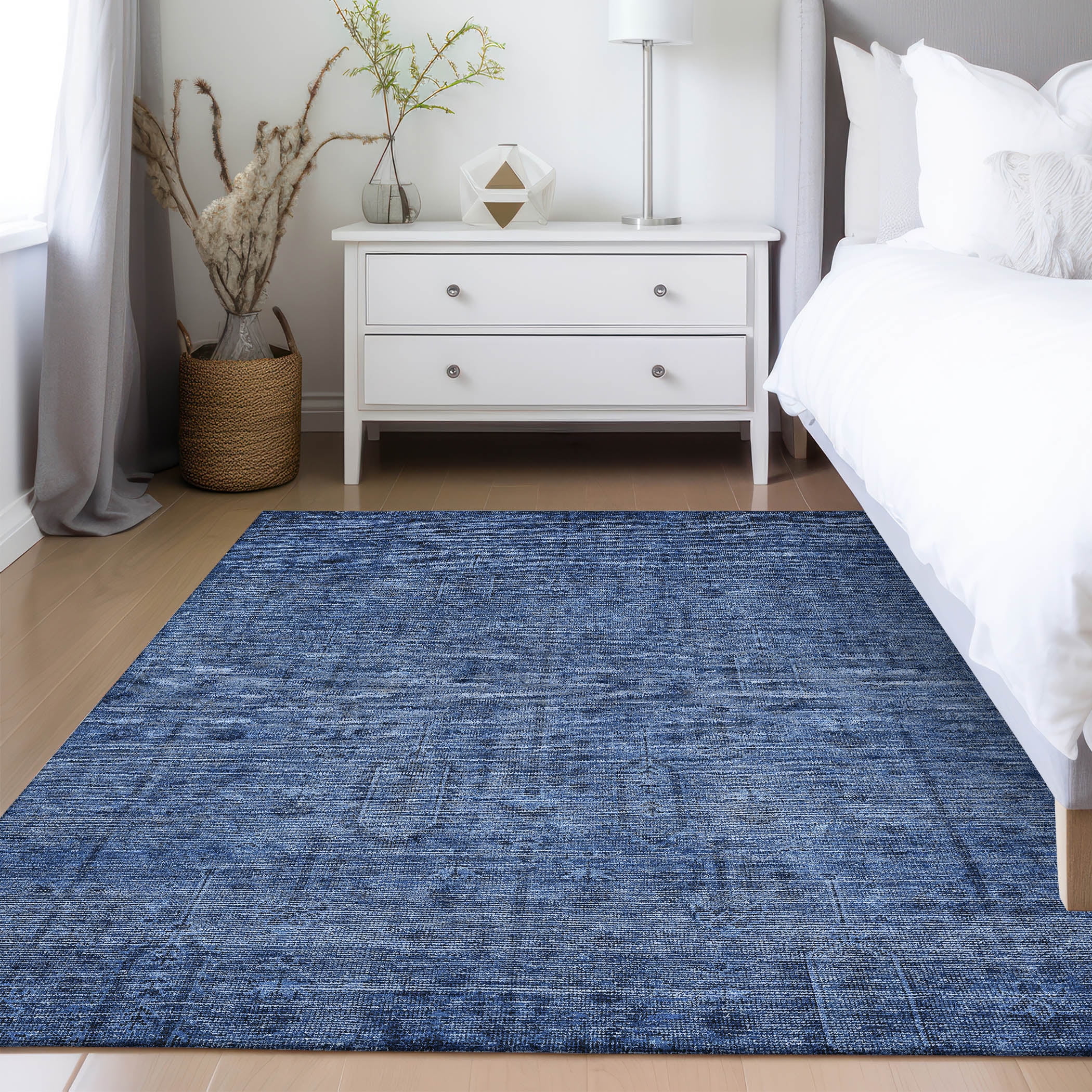 Addison Rugs Chantille Indoor/Outdoor Transitional Southwest Navy ...