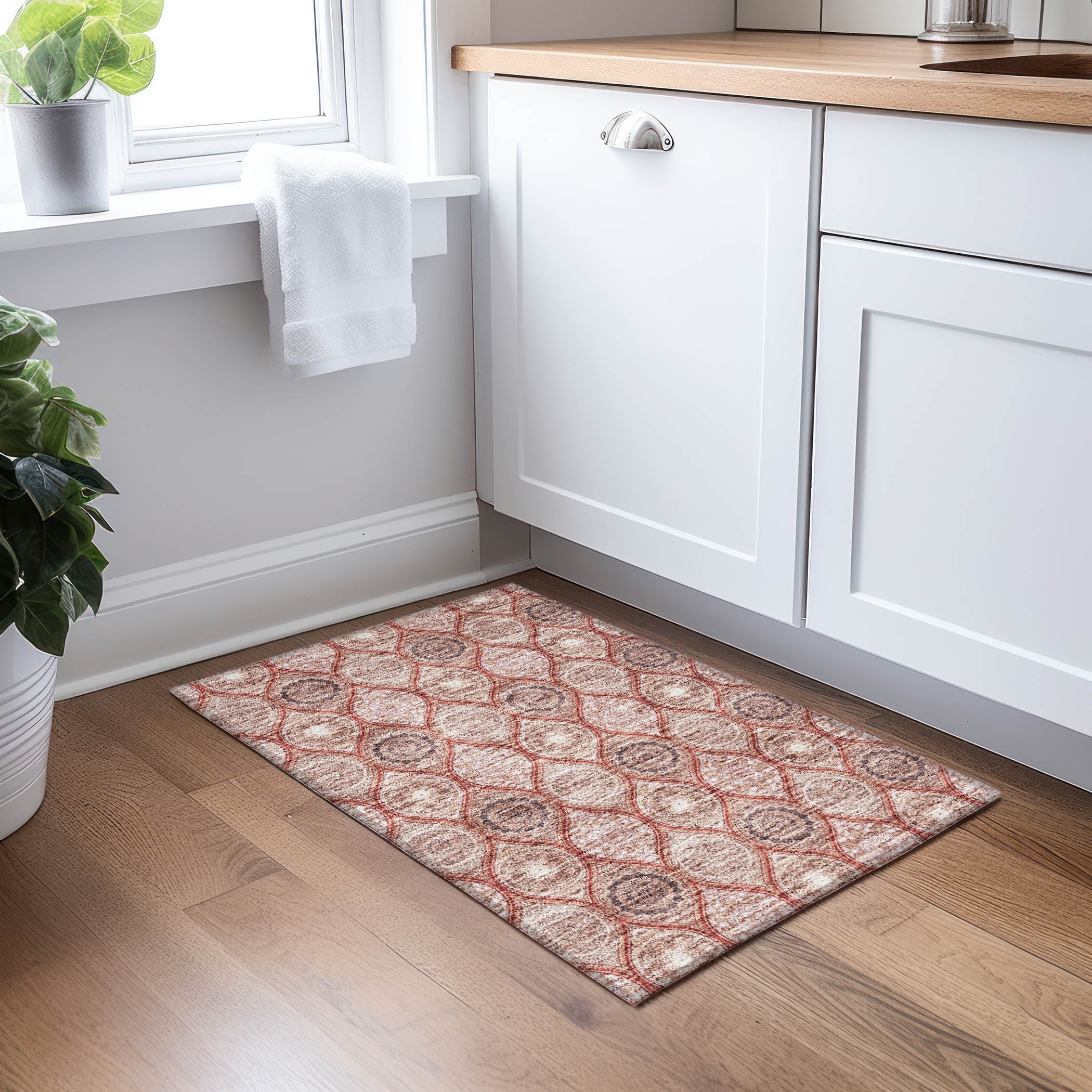 Addison Rugs Chantille Indoor/Outdoor Transitional Modern Paprika ...