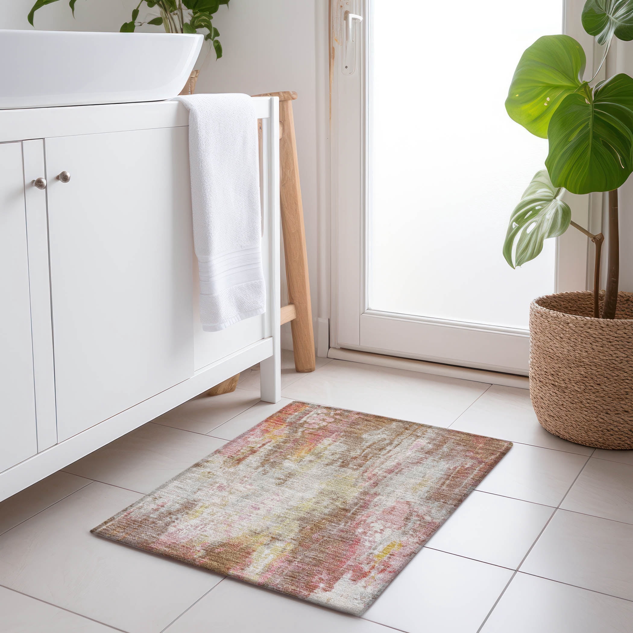 Addison Rugs Chantille Indoor/Outdoor Transitional Abstract Tan ...