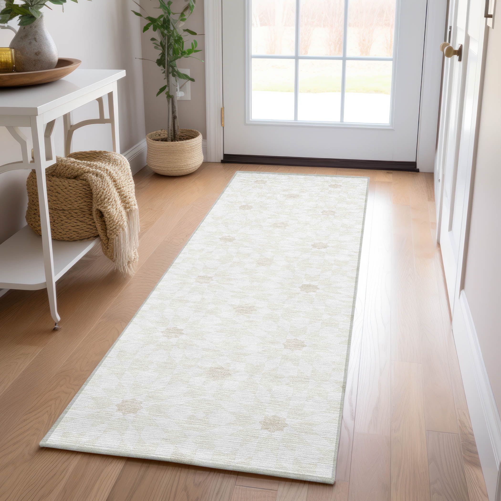 Addison Rugs Chantille Indoor/Outdoor Transitional Spiral Ivory ...