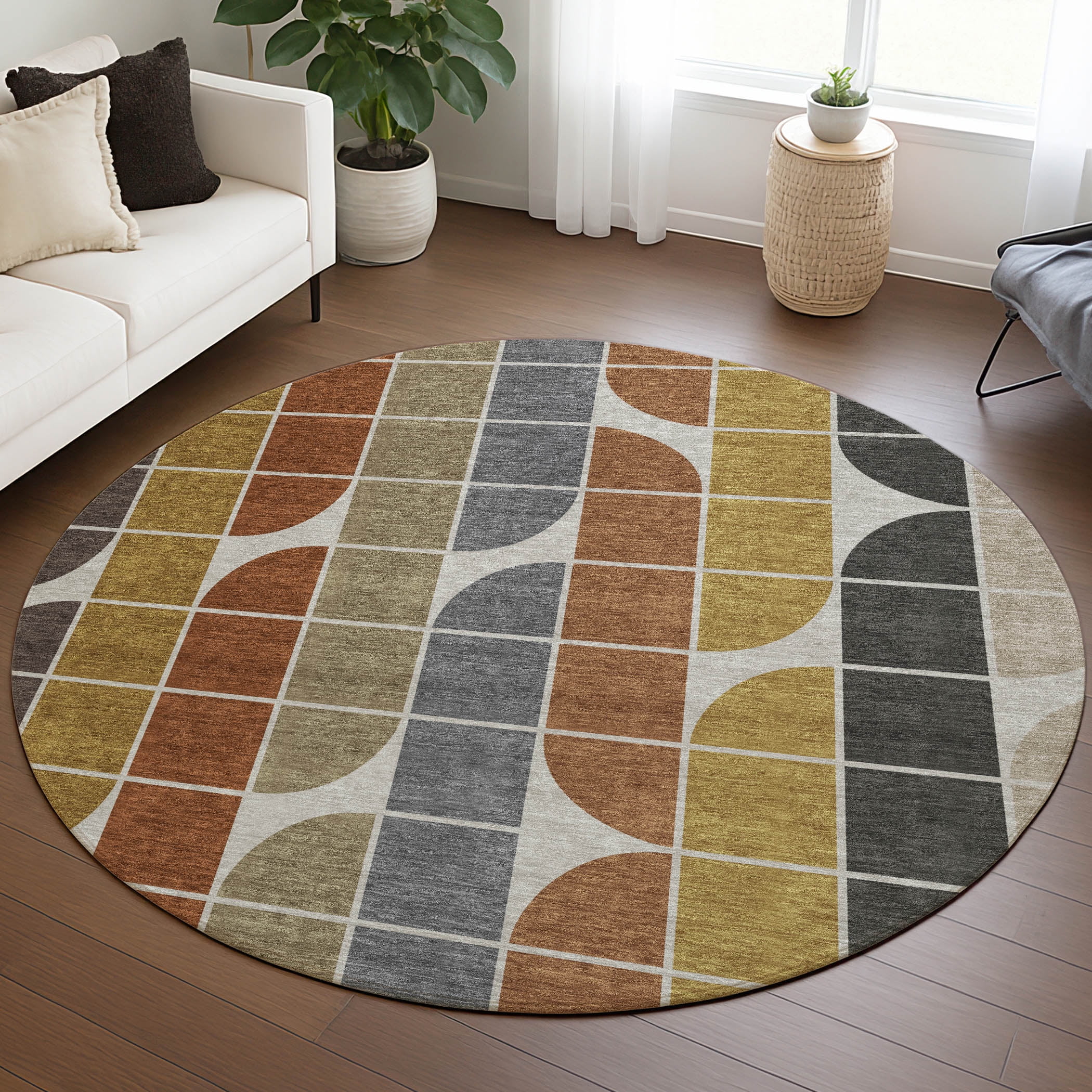 Addison Rugs Chantille Indoor/Outdoor Transitional Mid-century Modern ...