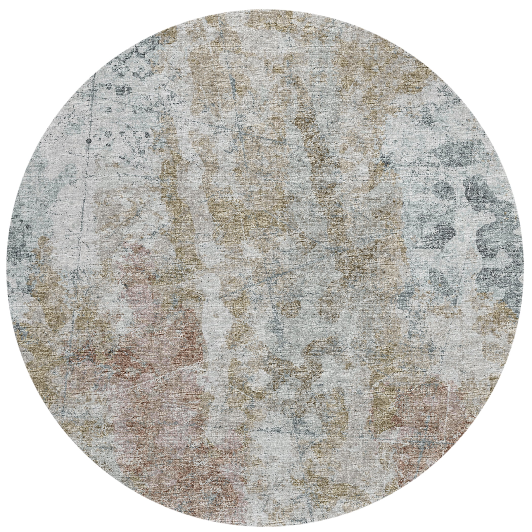 Addison Rugs Indoor/ Outdoor Accord Abstract Polyester Washable Rug New ...