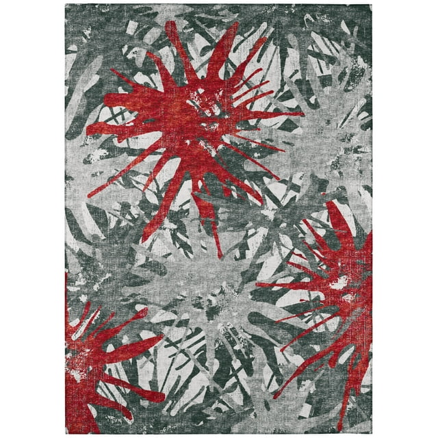 Addison Rugs Indoor/ Outdoor Addison Bravado Abstract Starburst ...