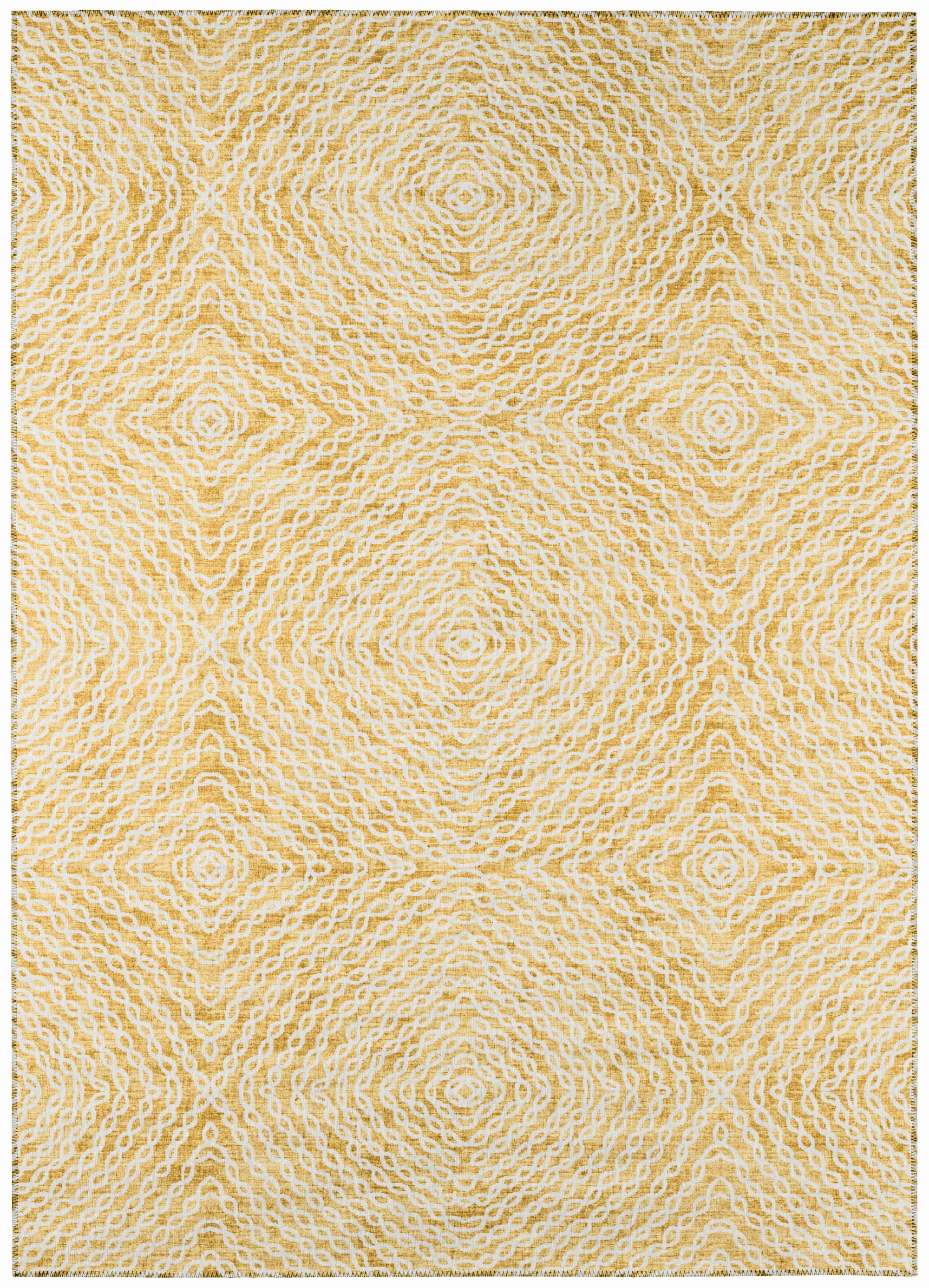 Addison Rugs Indoor/ Outdoor Addison Bravado Link Washable Area Rug 5 ...