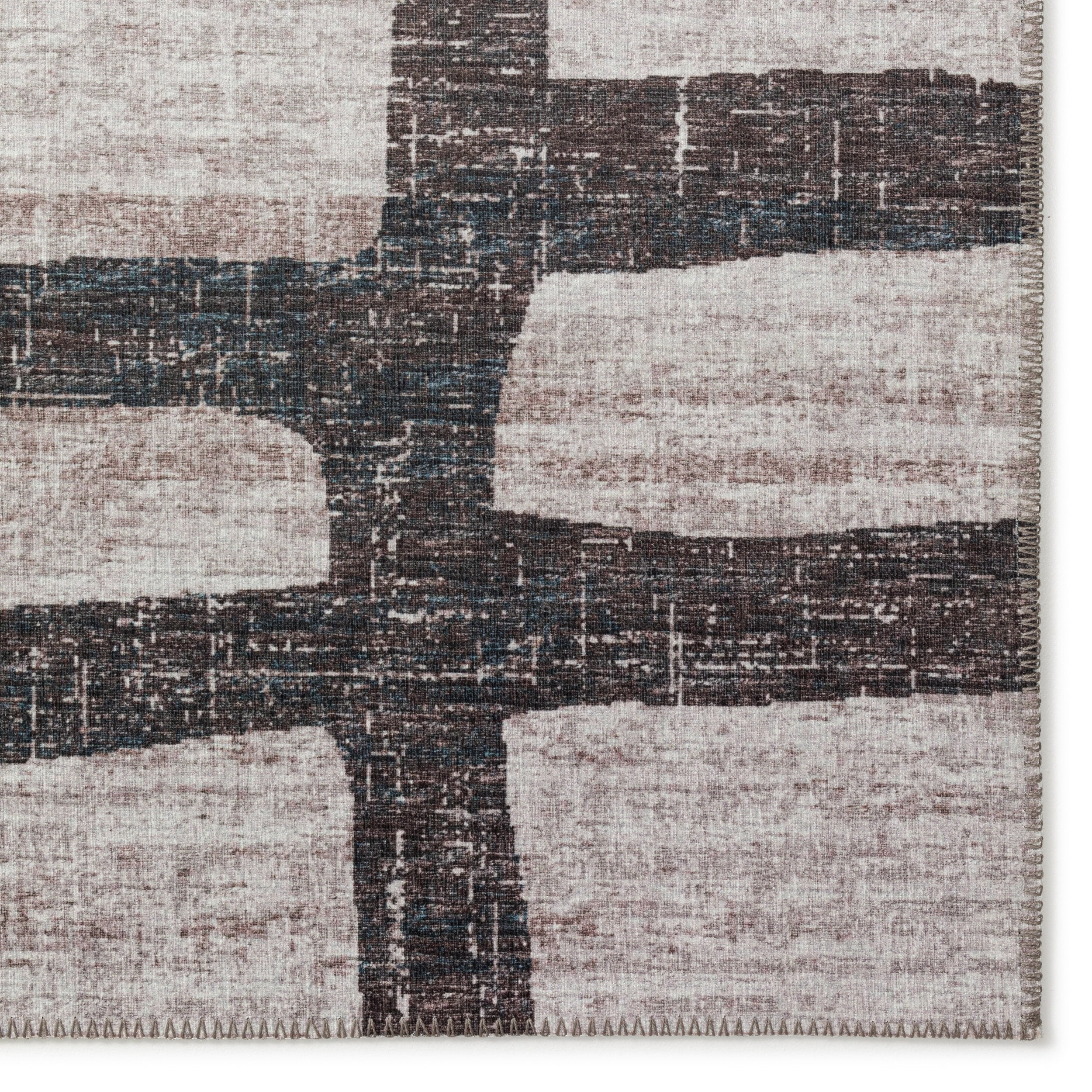 Addison Rugs Indoor/ Outdoor Addison Yuma Modern Cobblestone Washable ...