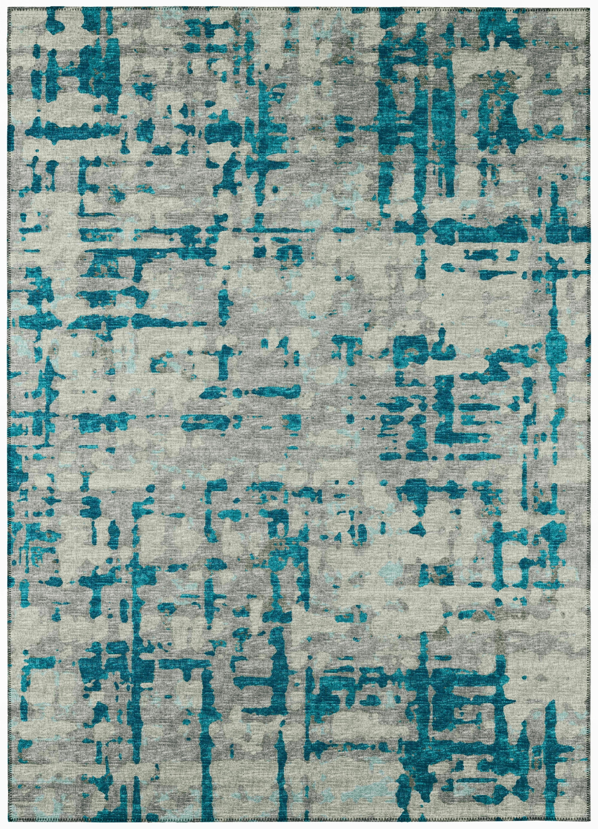 Addison Rugs Indoor/ Outdoor Bravado Abstract Crosshatch Caramel ...
