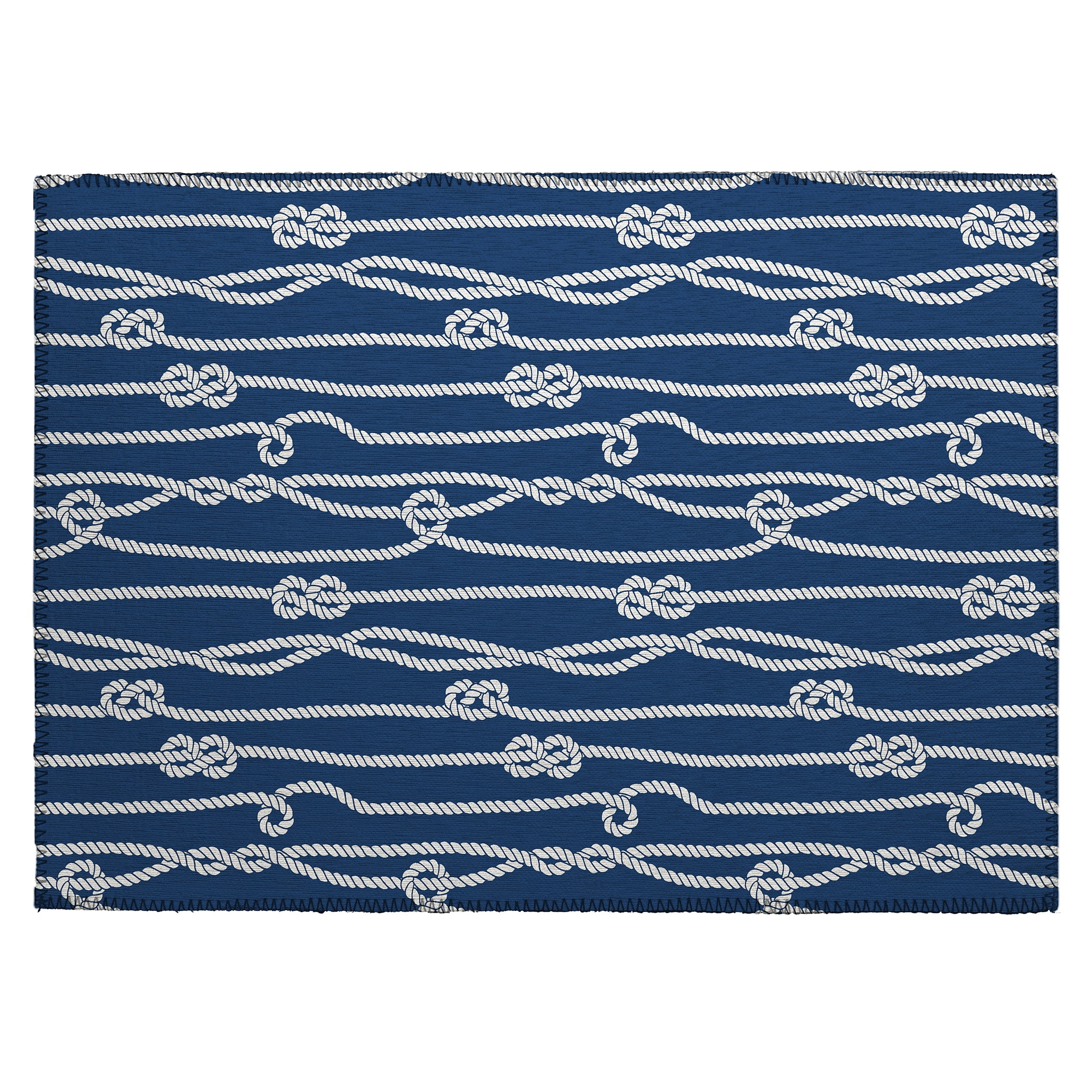 Addison Rugs Indoor/Outdoor Harpswell Ocean Rope Washable Rug 1'8" x 2 ...