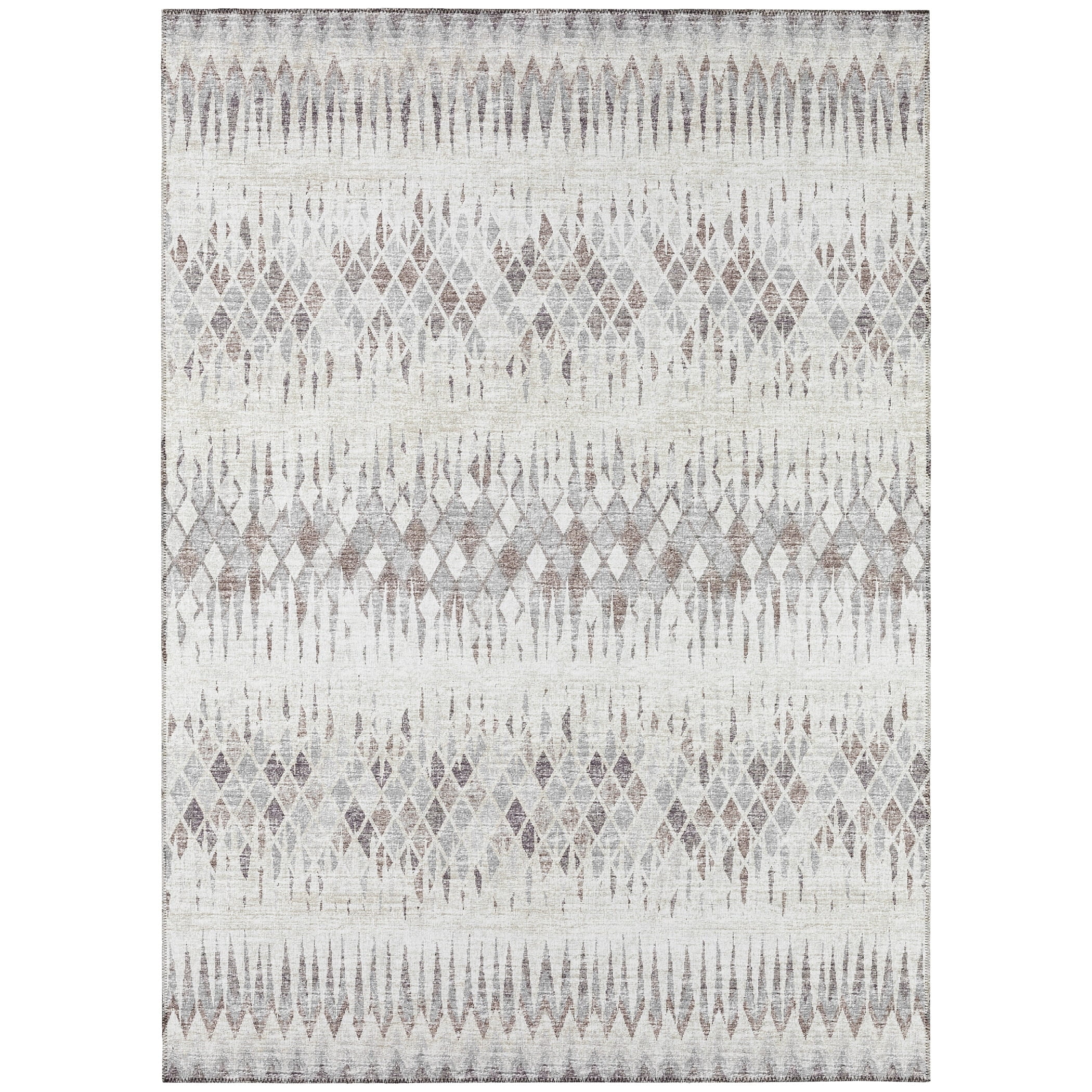 Addison Rugs Indoor/Outdoor Rylee Boho Diamonds Washable Rug New 8' x ...