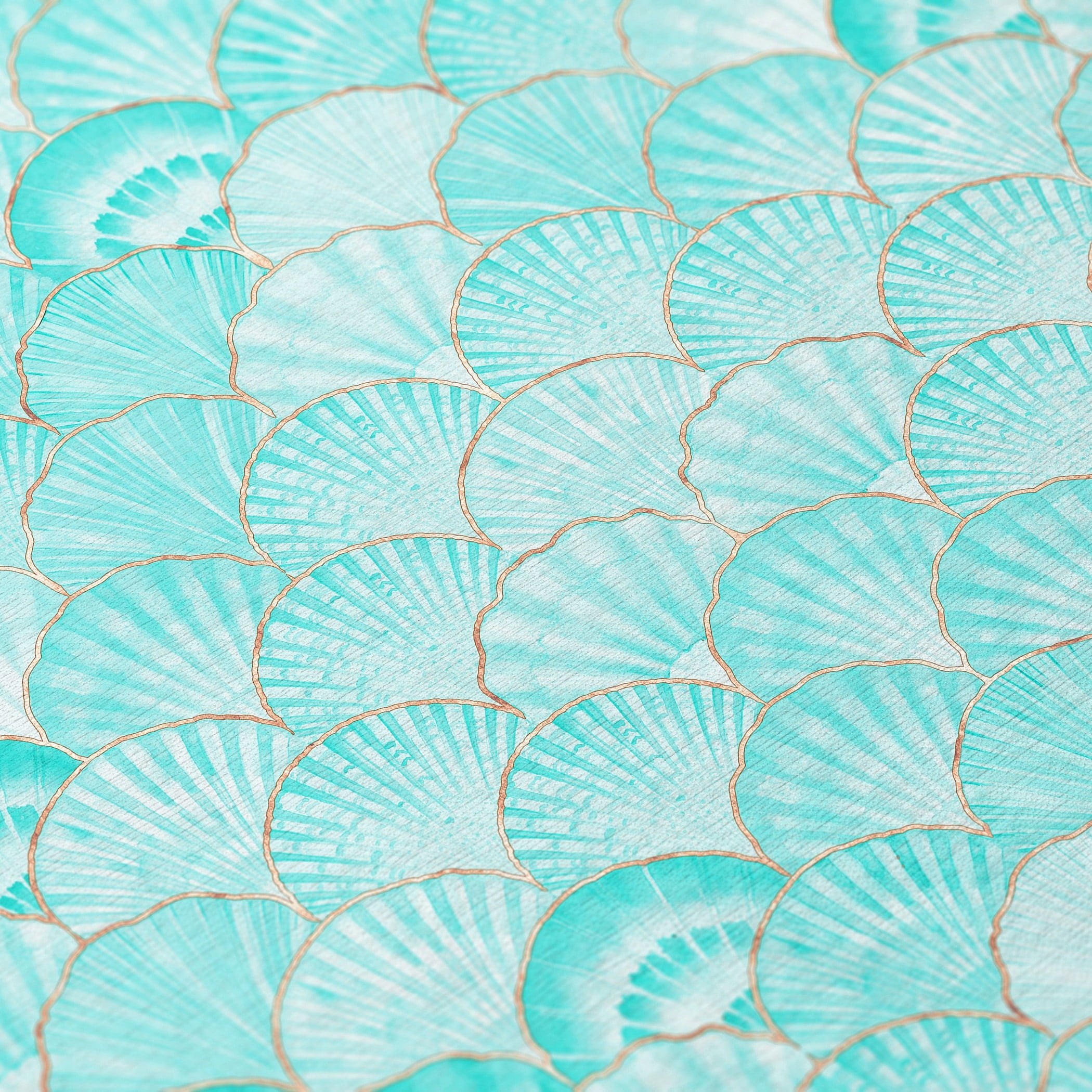 Addison Rugs Indoor/ Outdoor Surfside Seashells Washable Rug New Aqua ...