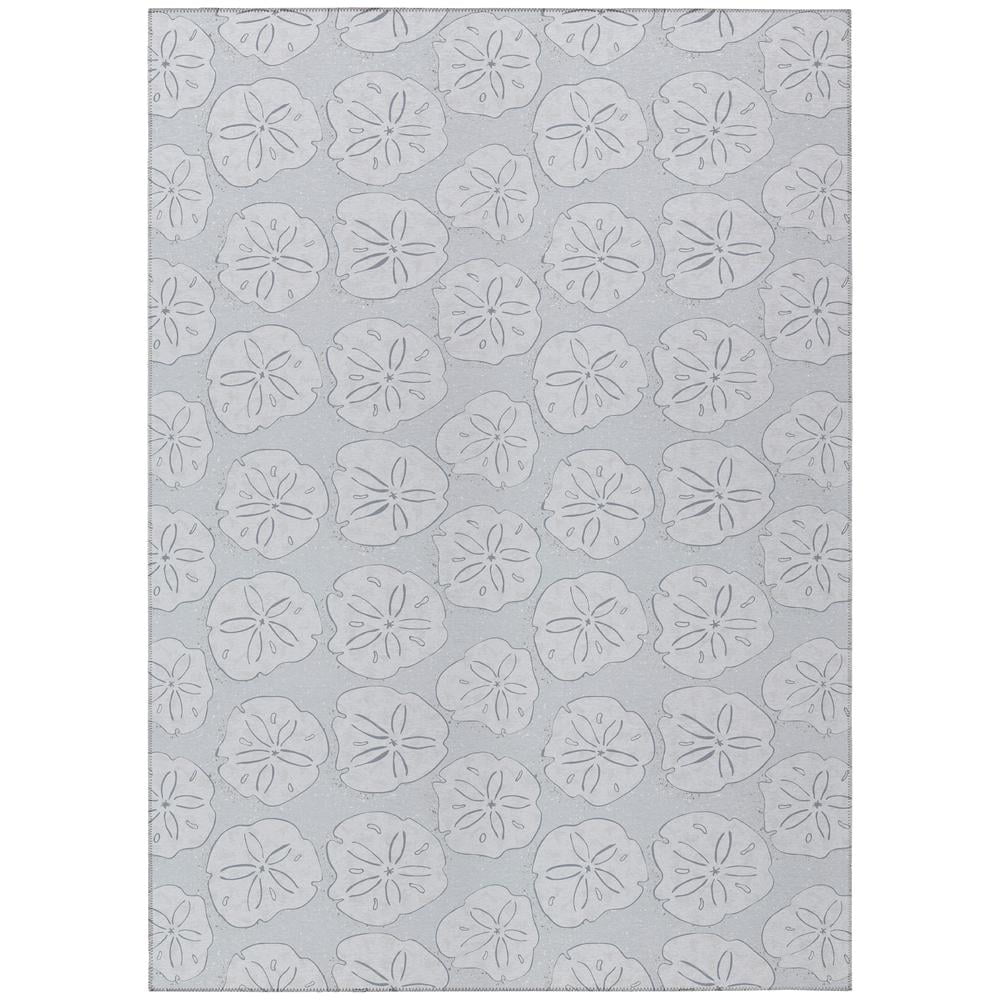 Addison Rugs Indoor/ Outdoor Surfside Starfish Washable Rug New Gray ...