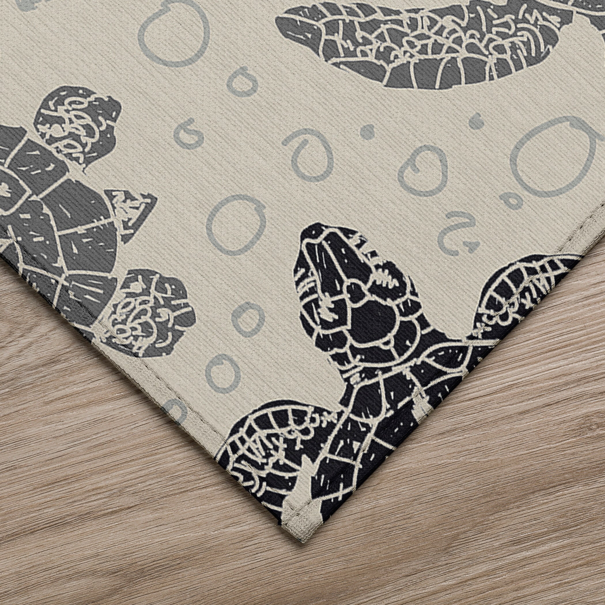 Addison Rugs Indoor/ Outdoor Surfside Turtle Washable Rug New Sand - 1 ...