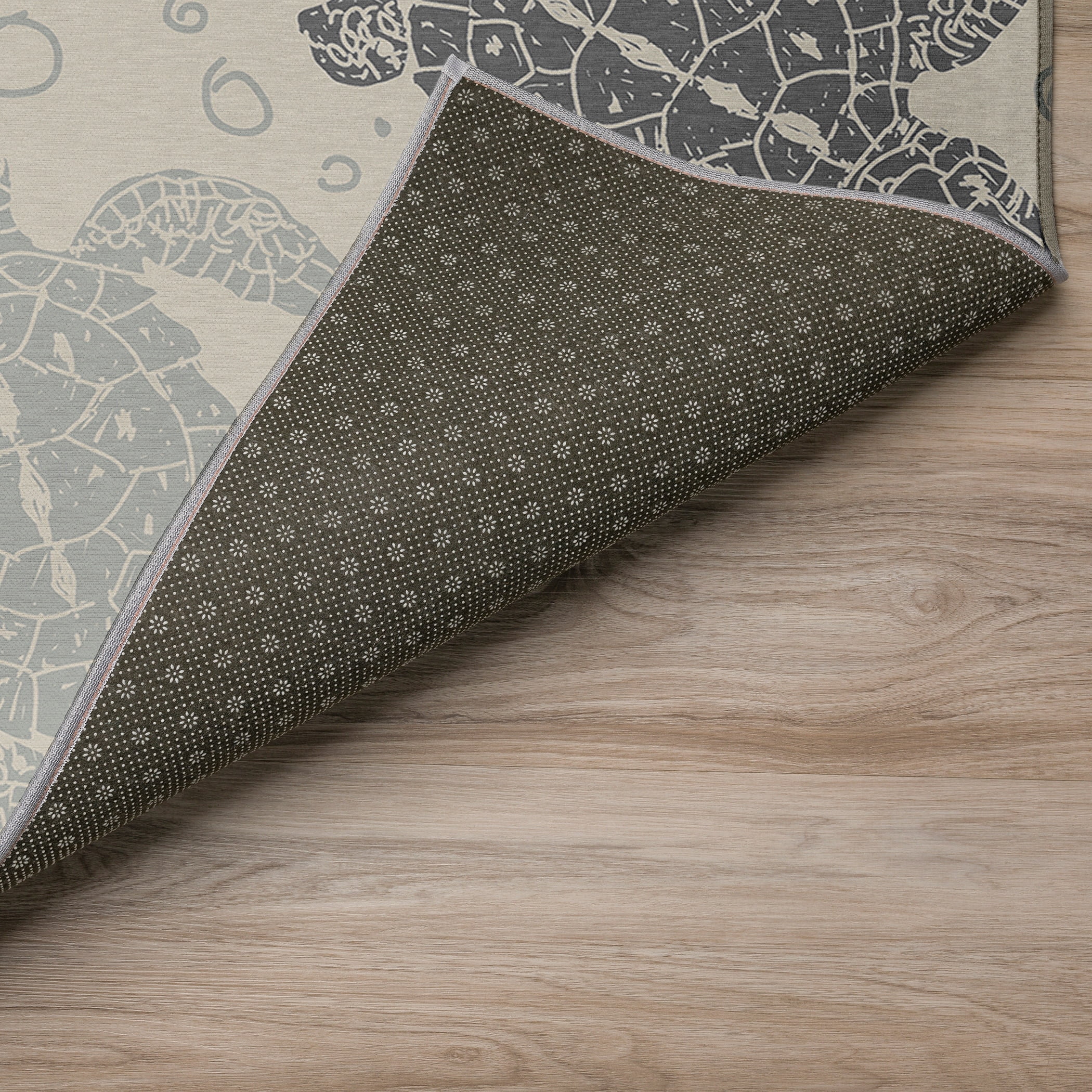 Addison Rugs Indoor/ Outdoor Surfside Turtle Washable Rug New Sand - 9 ...