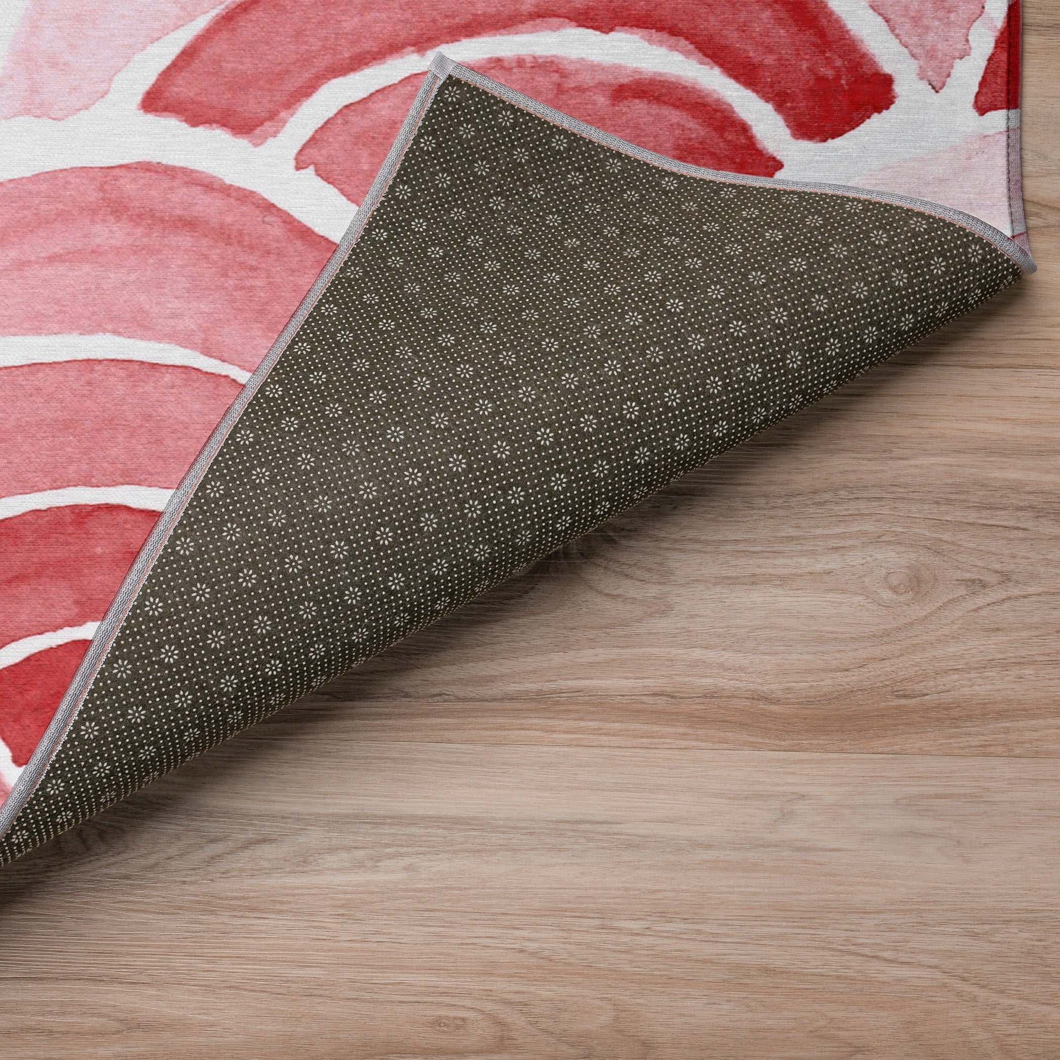 Addison Rugs Indoor/ Outdoor Surfside Wave Washable Rug New Red - 3' x ...