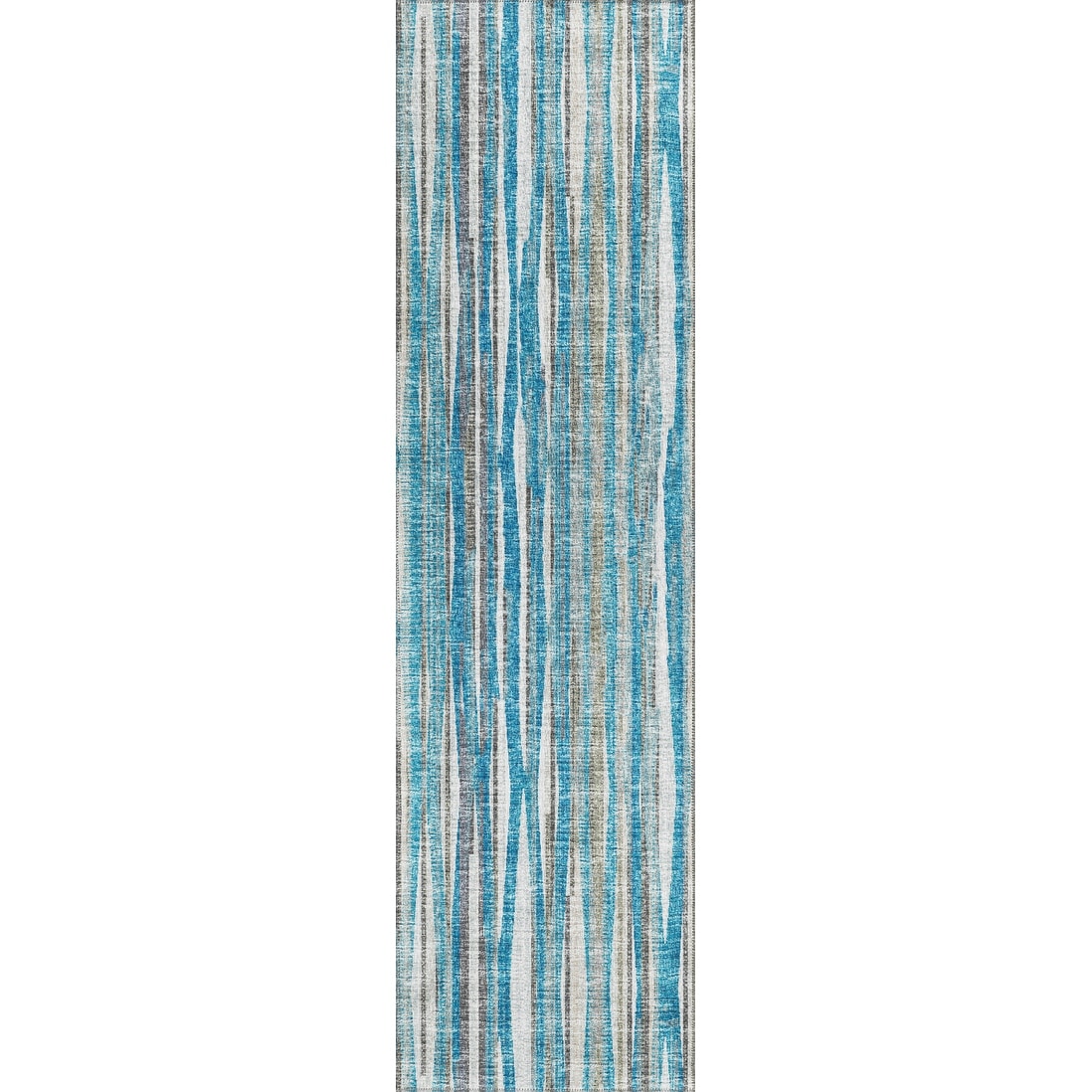 Addison Rugs Indoor/Outdoor Waverly Modern Stripes Washable Rug 2'3" x ...