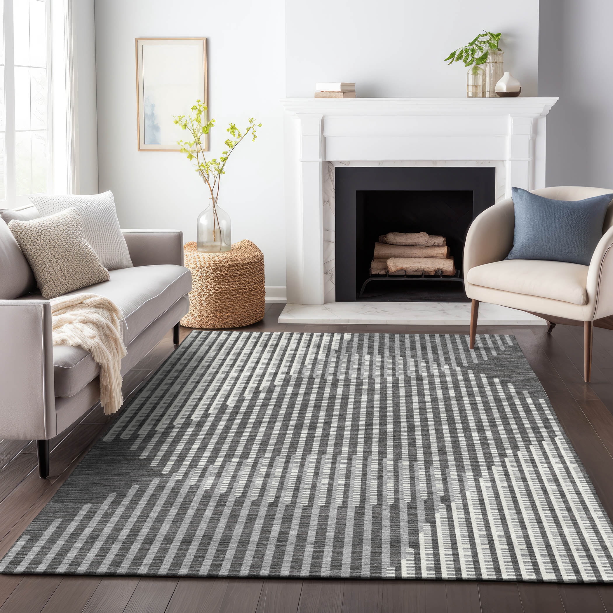 Addison Rugs Chantille Indoor/Outdoor Transitional Geometric, Abstract ...