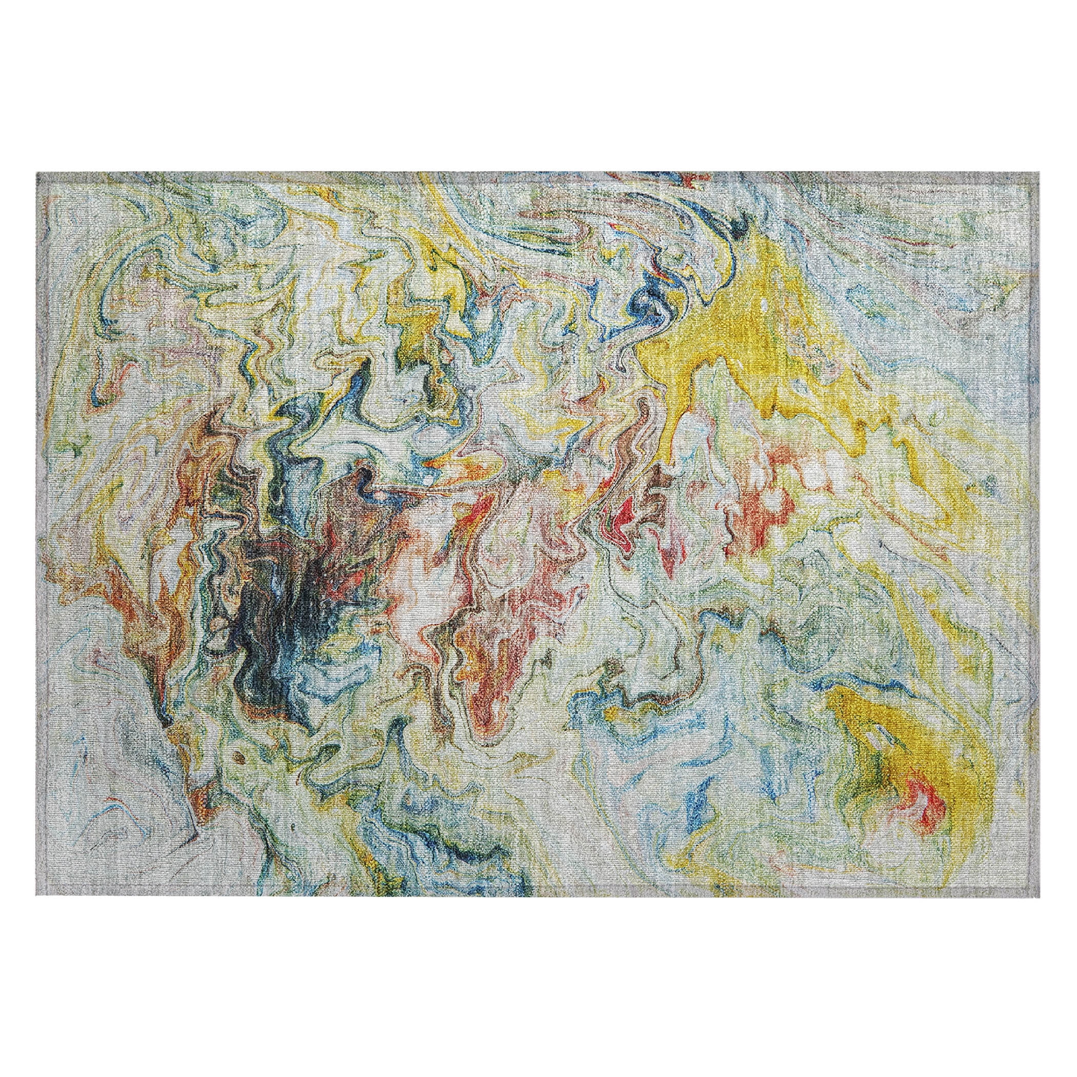 Addison Rugs Machine Washable Indoor/ Outdoor Chantille Abstract ...