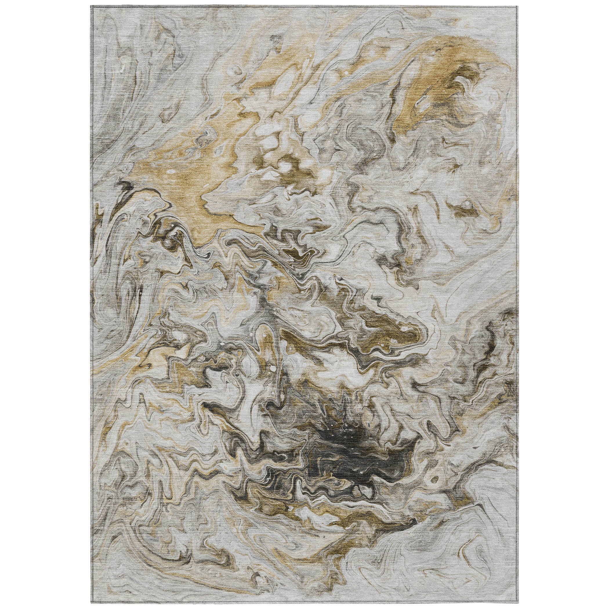 Addison Rugs Machine Washable Indoor/ Outdoor Chantille Abstract ...