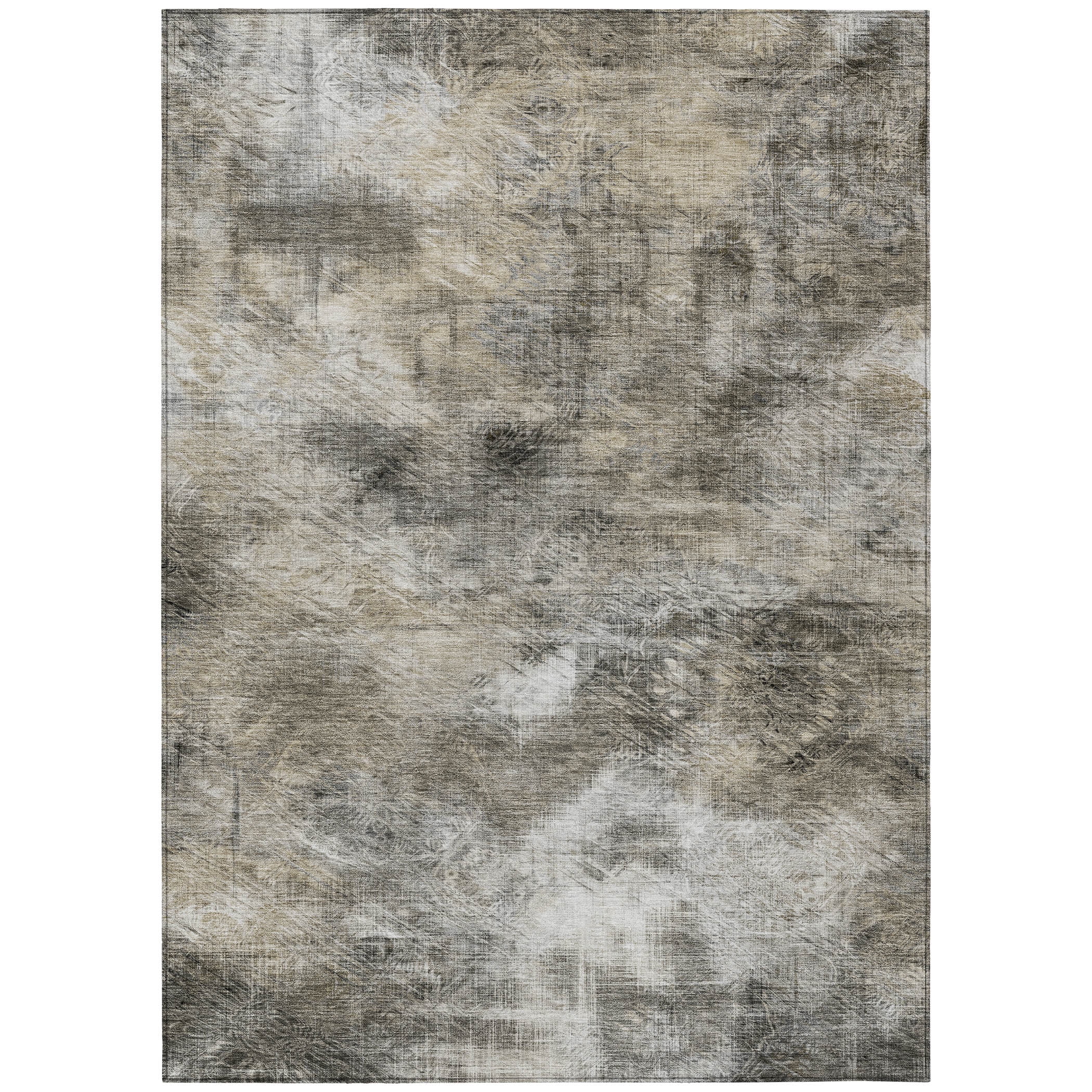 Addison Rugs Machine Washable Indoor/ Outdoor Chantille Abstract ...