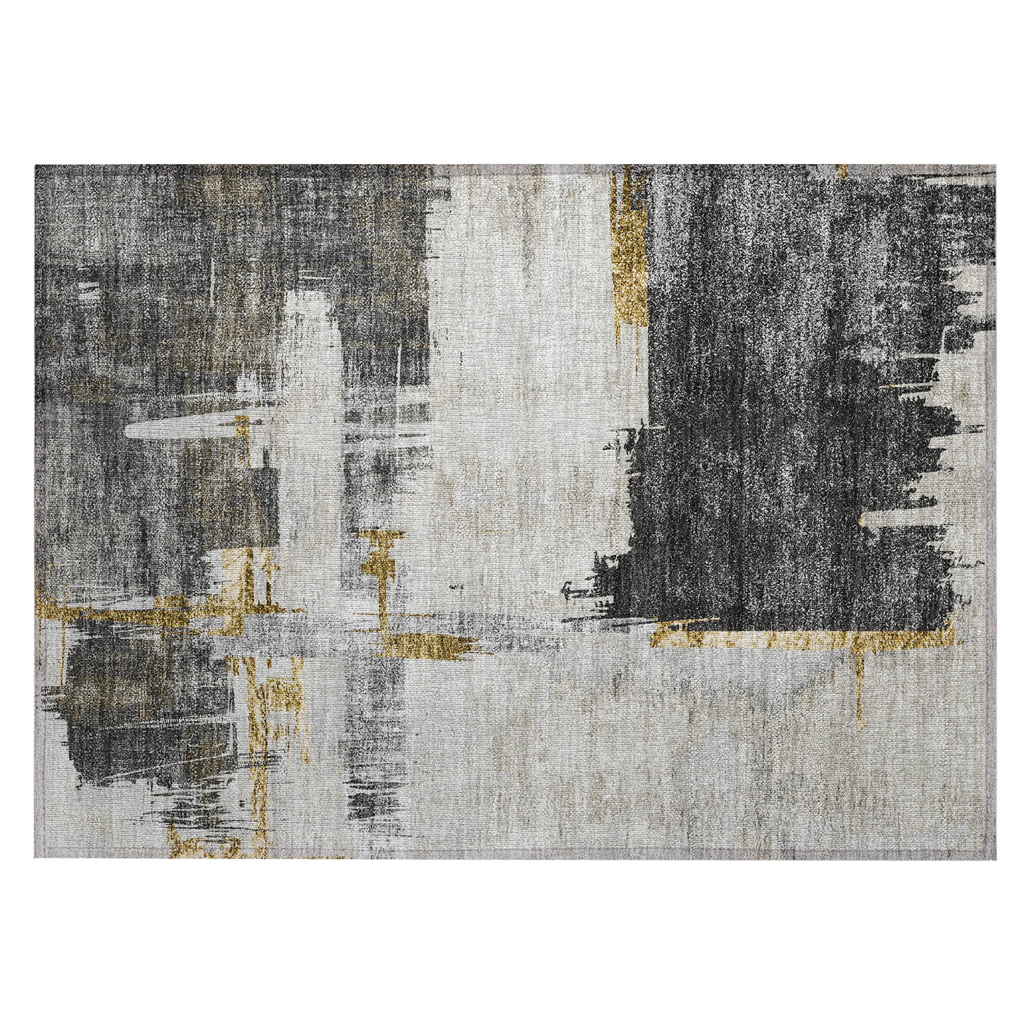 Addison Rugs Machine Washable Indoor/ Outdoor Chantille Abstract Modern ...
