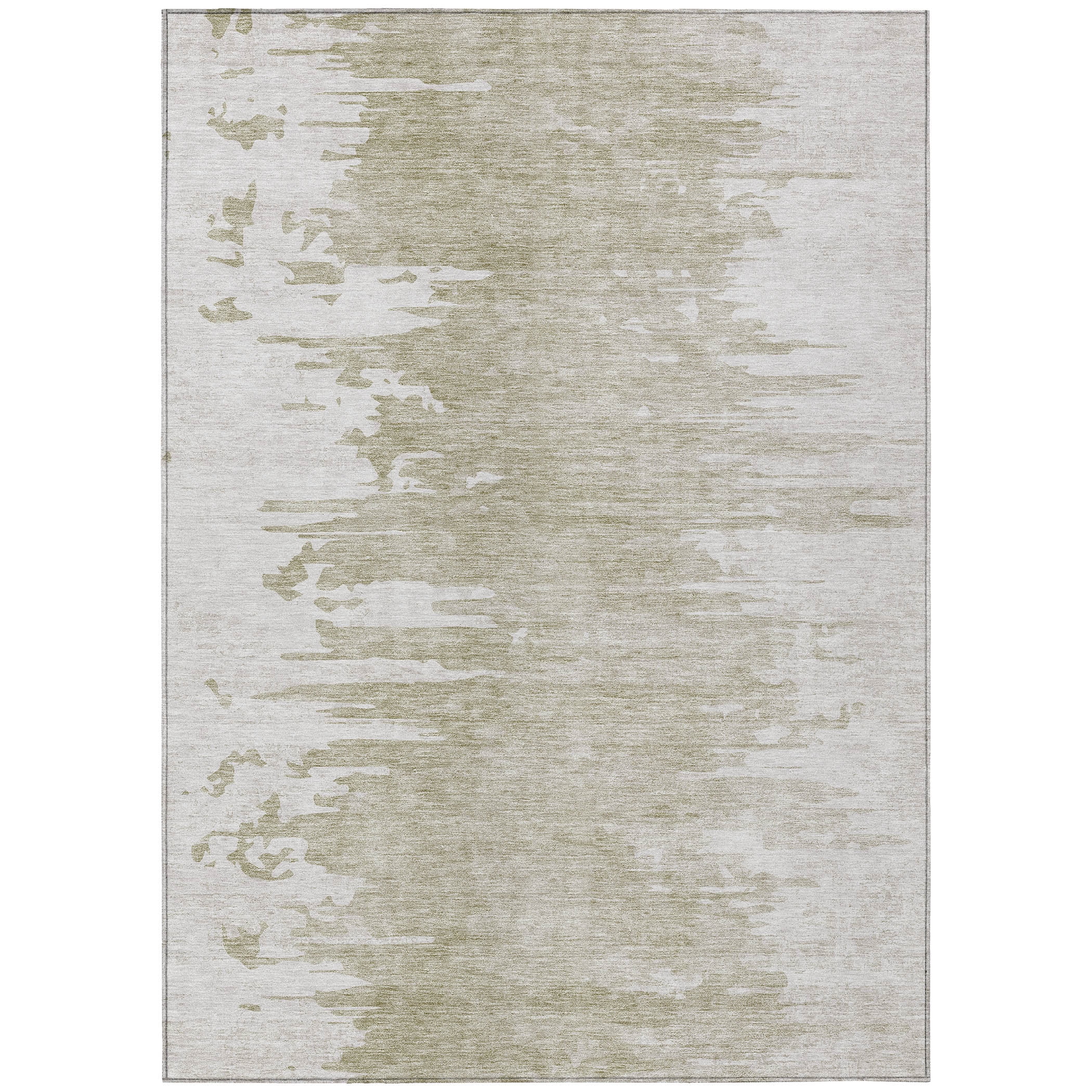 Addison Rugs Machine Washable Indoor/ Outdoor Chantille Abstract Ombre ...