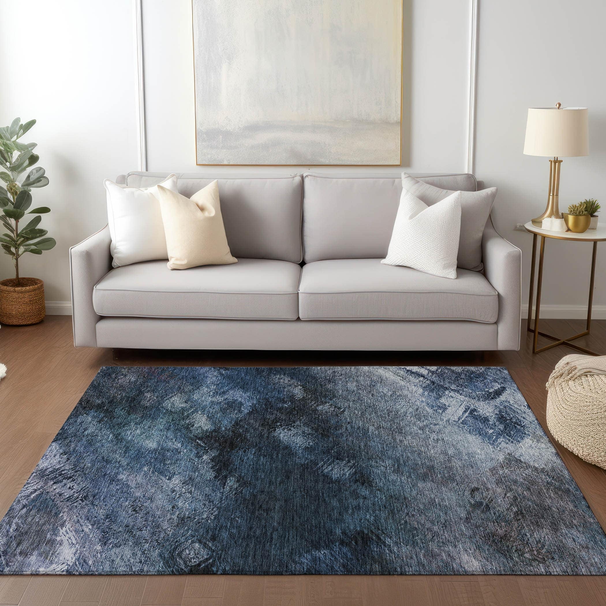 Addison Rugs Machine Washable Indoor/ Outdoor Chantille Abstract ...