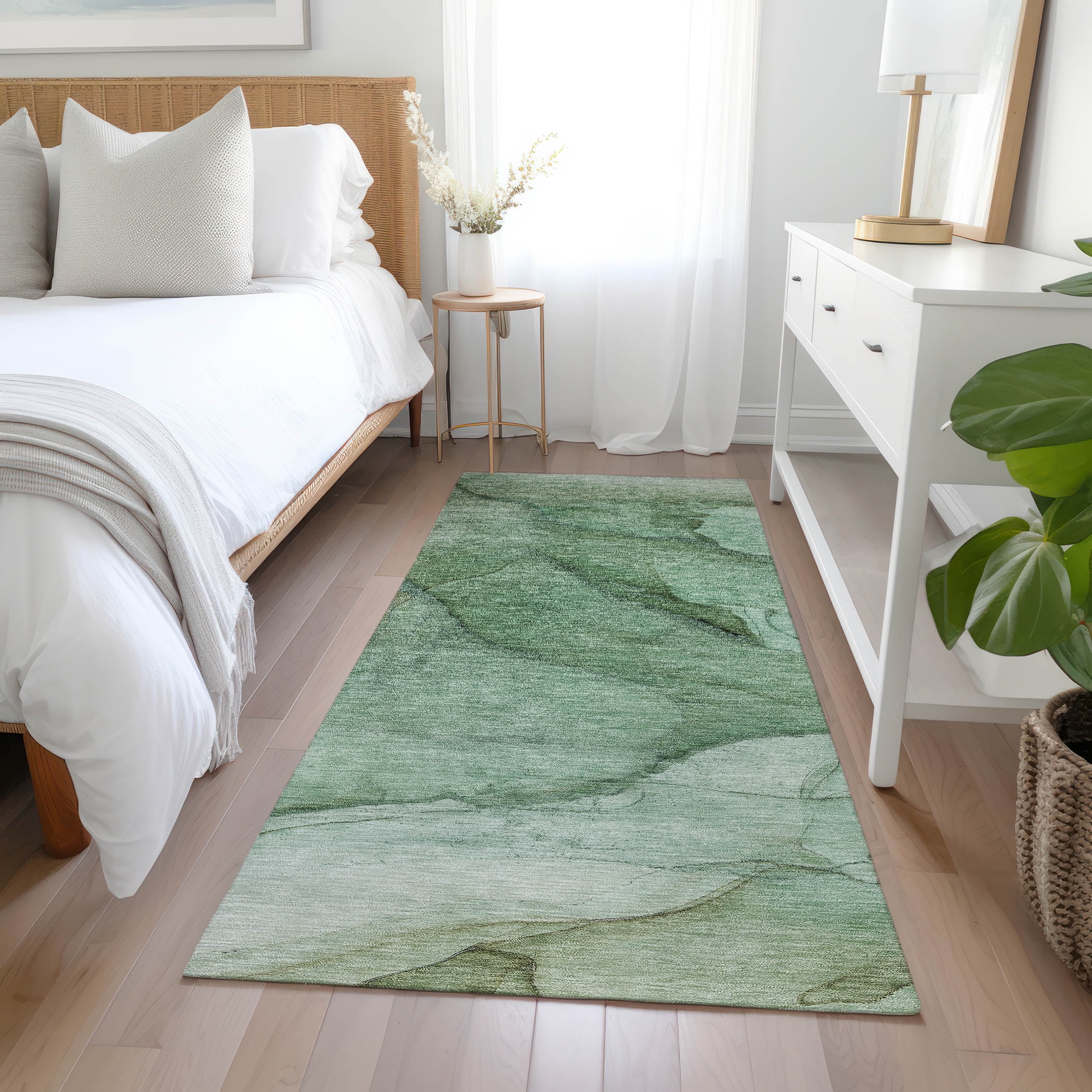 Addison Rugs Chantille Indoor/Outdoor Transitional Modern Green ...