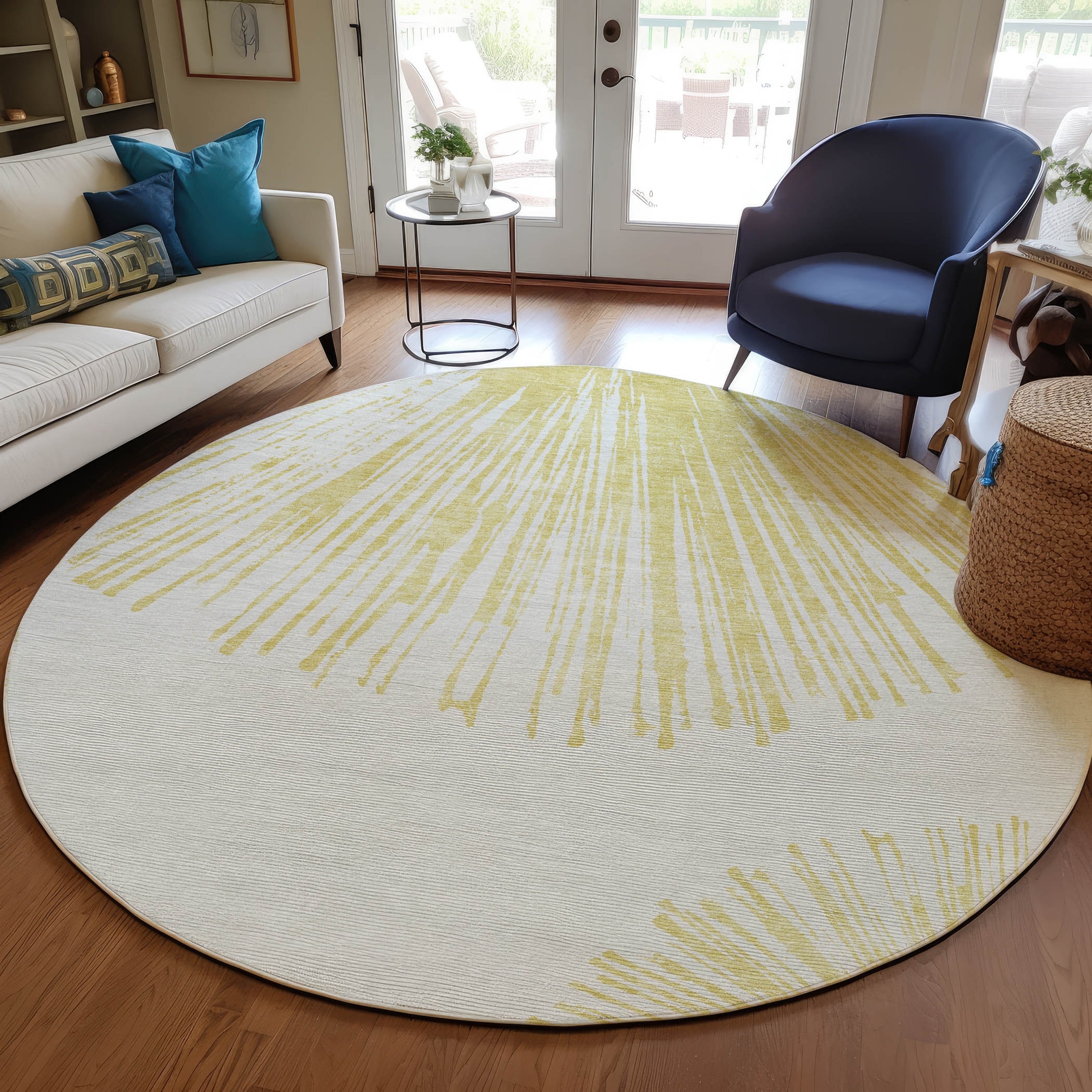 Addison Rugs Machine Washable Indoor/ Outdoor Chantille Contemporary ...