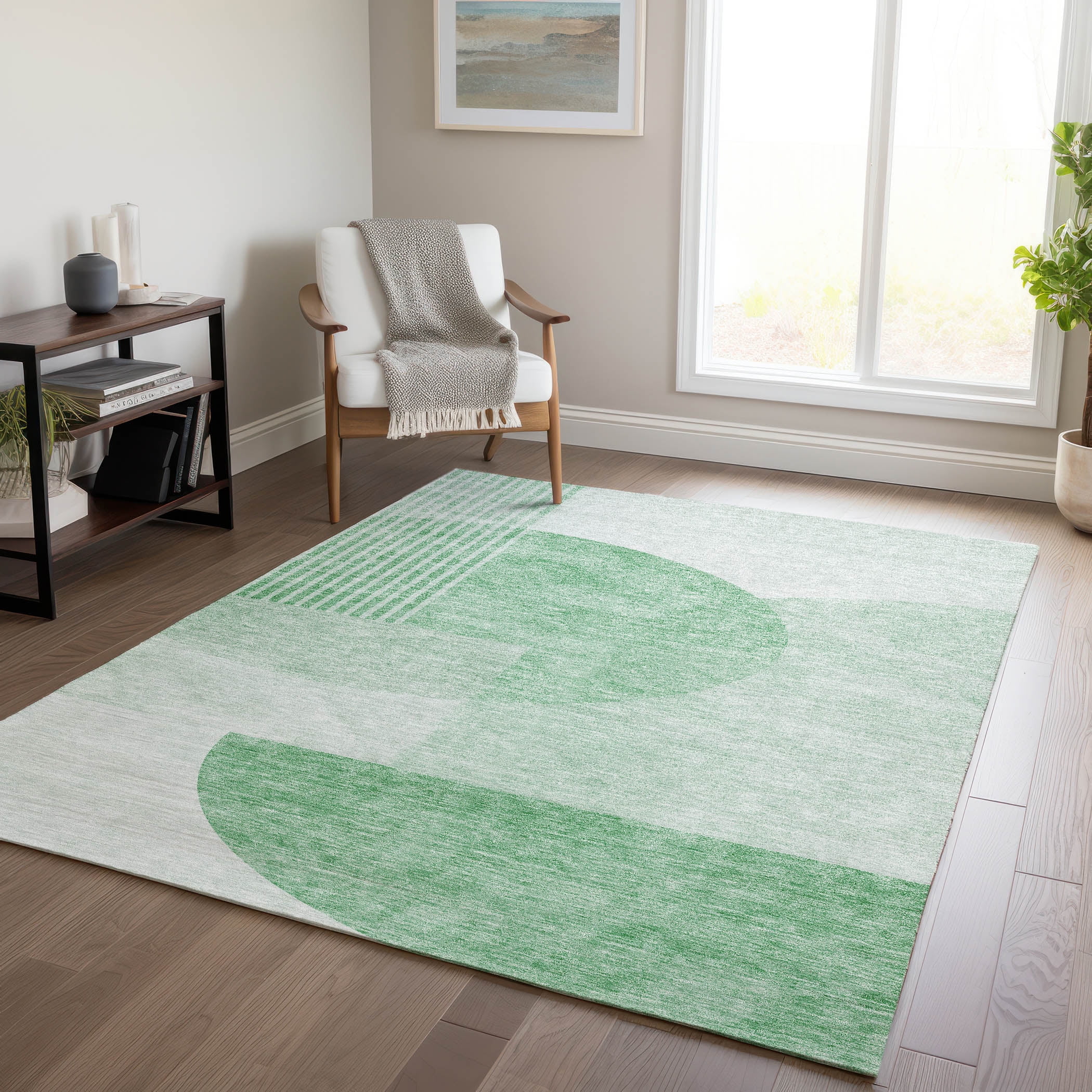 Addison Rugs Chantille Indoor/Outdoor Transitional Modern Green ...