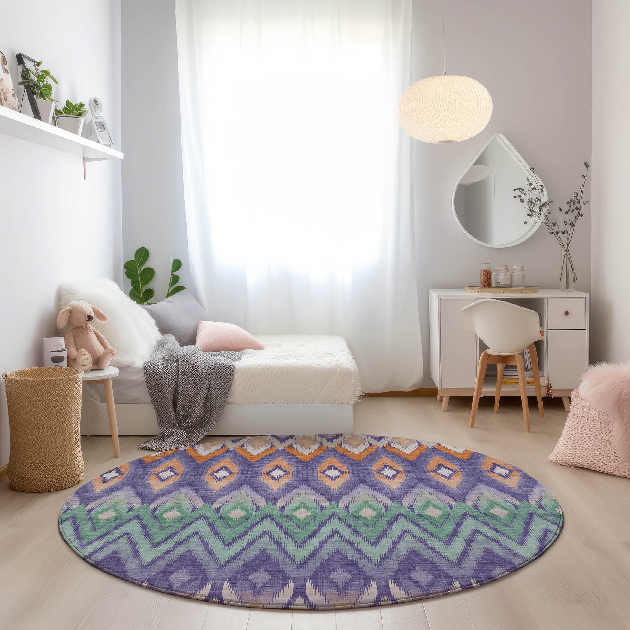 Addison Rugs Chantille Indoor/Outdoor Transitional Southwest Purple ...