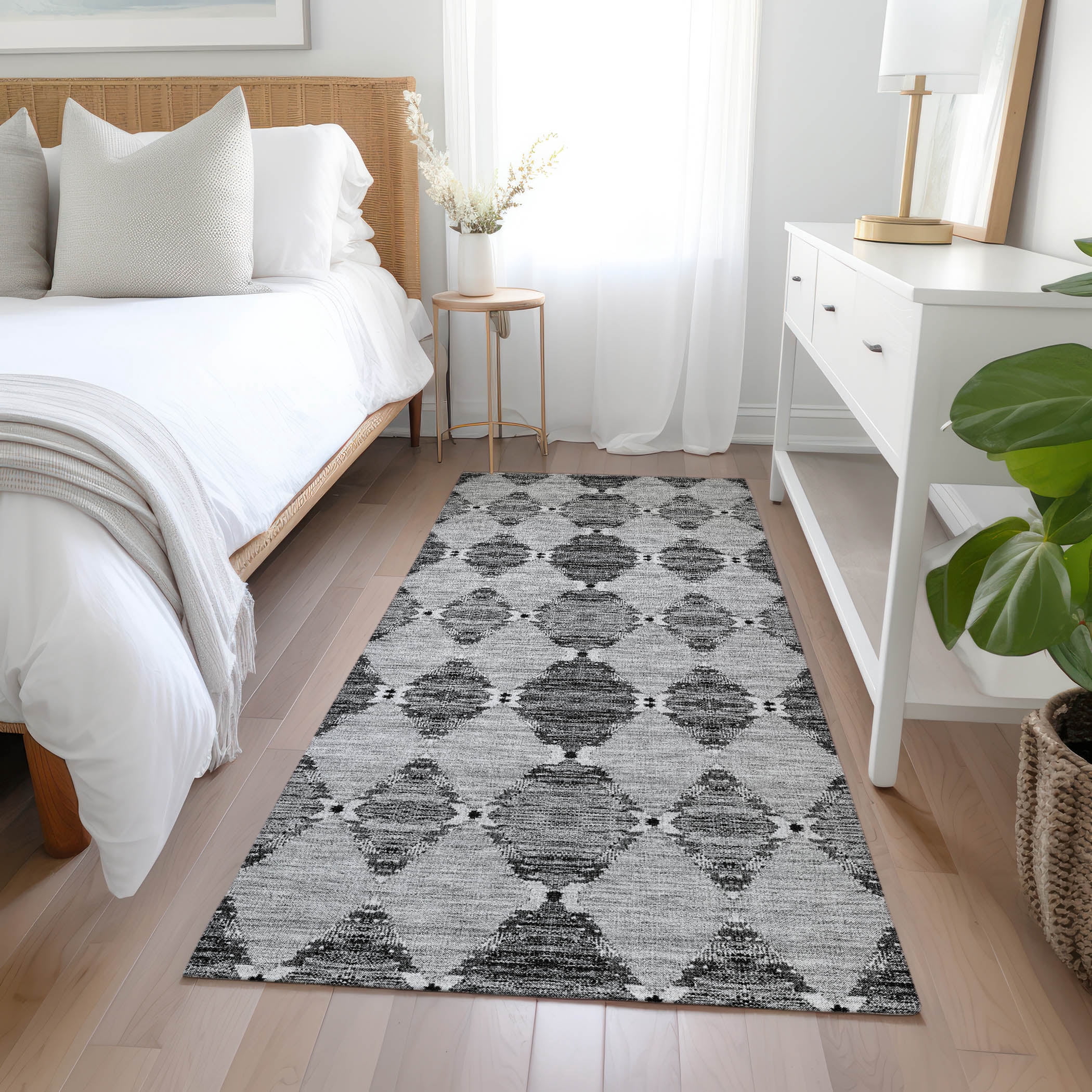 Addison Rugs Chantille Indoor/Outdoor Transitional Moroccan Gray ...