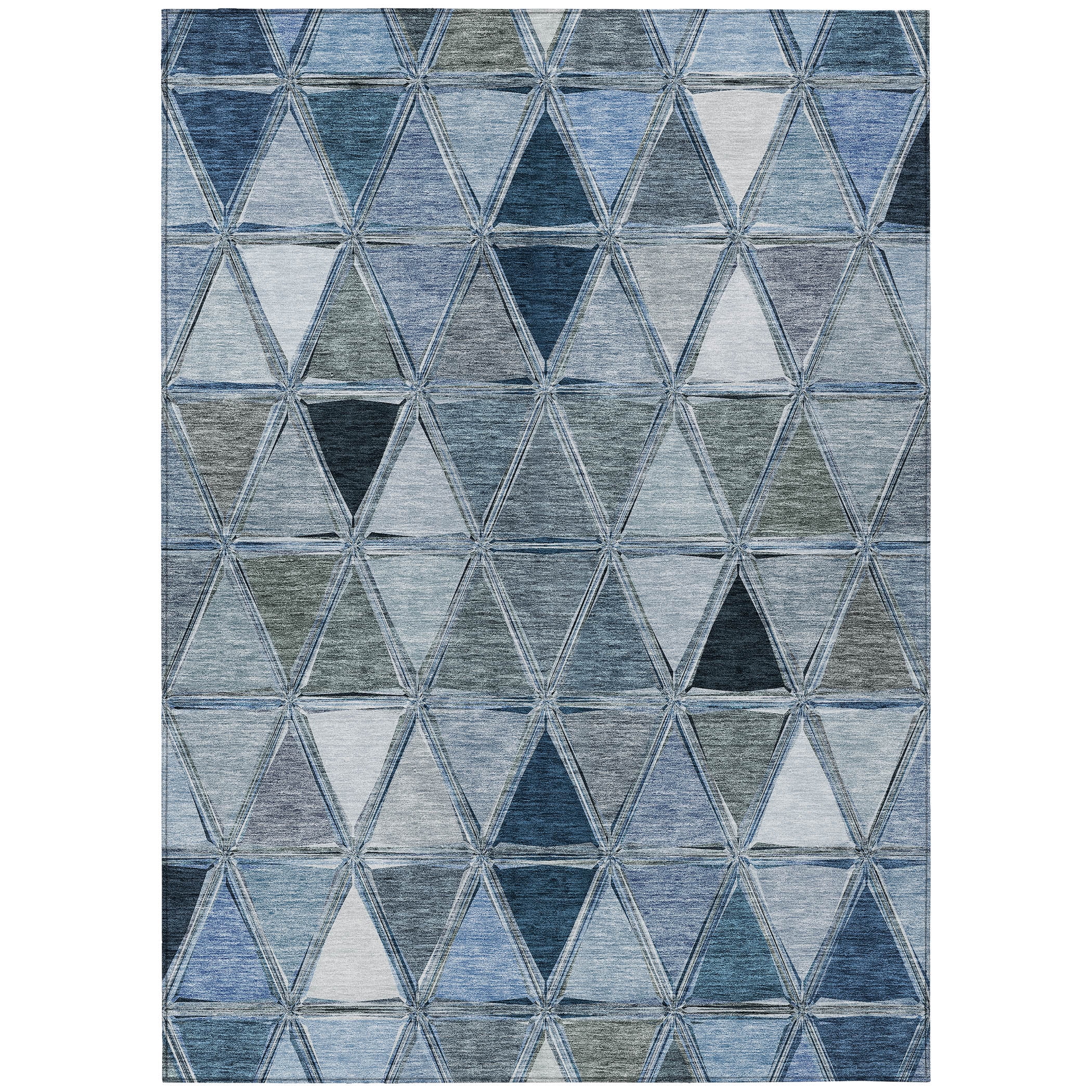 Addison Rugs Machine Washable Indoor/ Outdoor Chantille Modern Diamonds ...