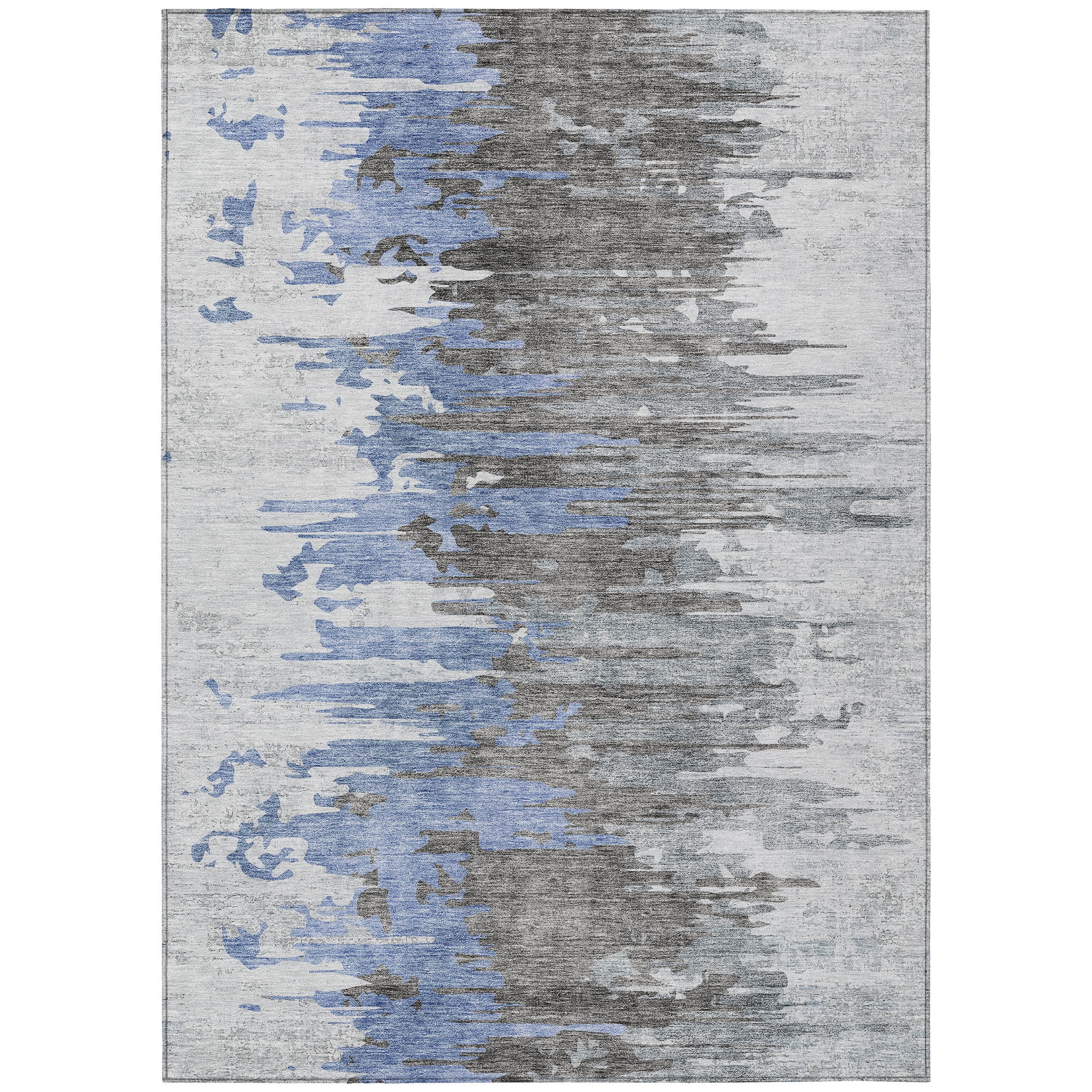 Addison Rugs Machine Washable Indoor/ Outdoor Chantille Modern Ombre ...