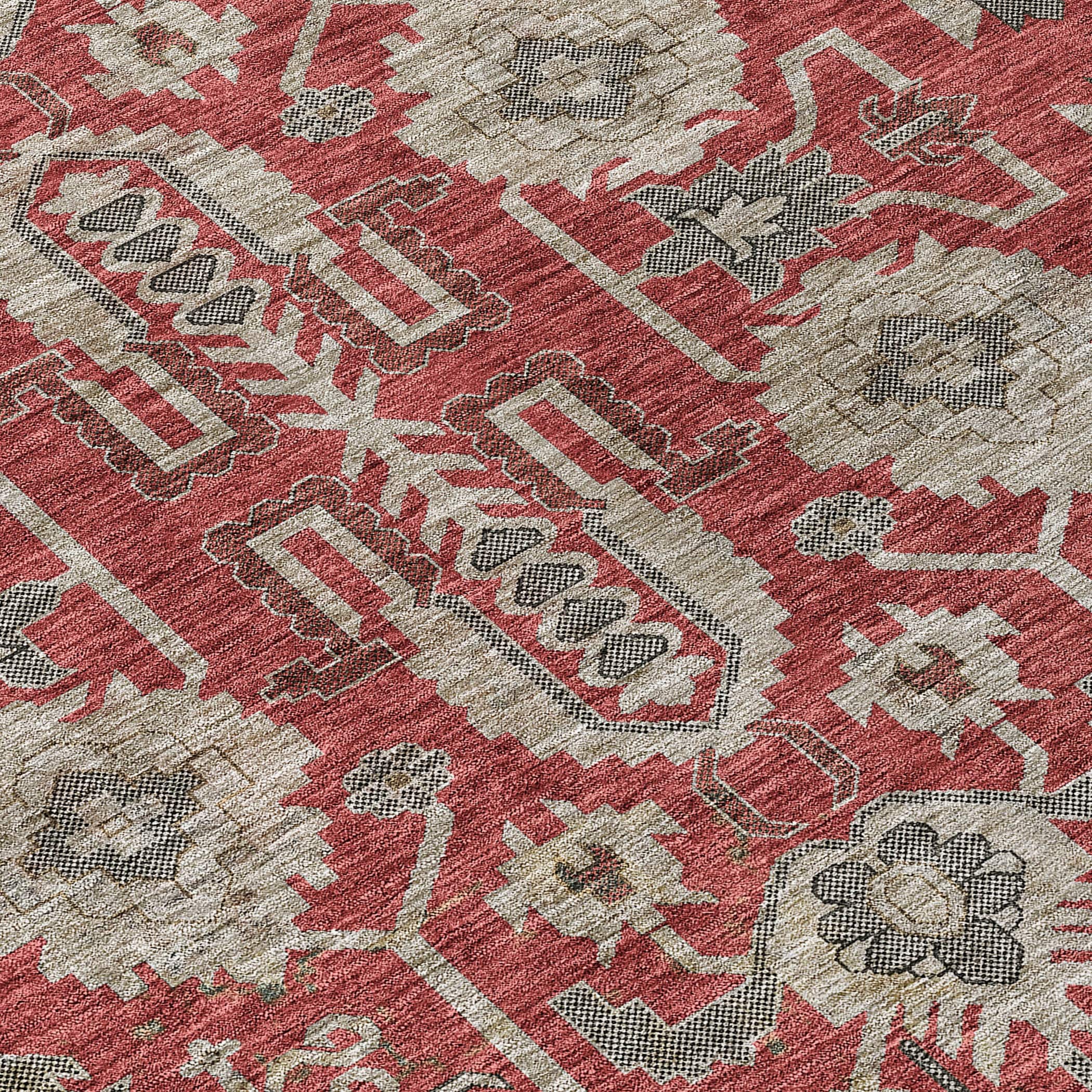 Addison Rugs Machine Washable Indoor/ Outdoor Chantille Traditional ...