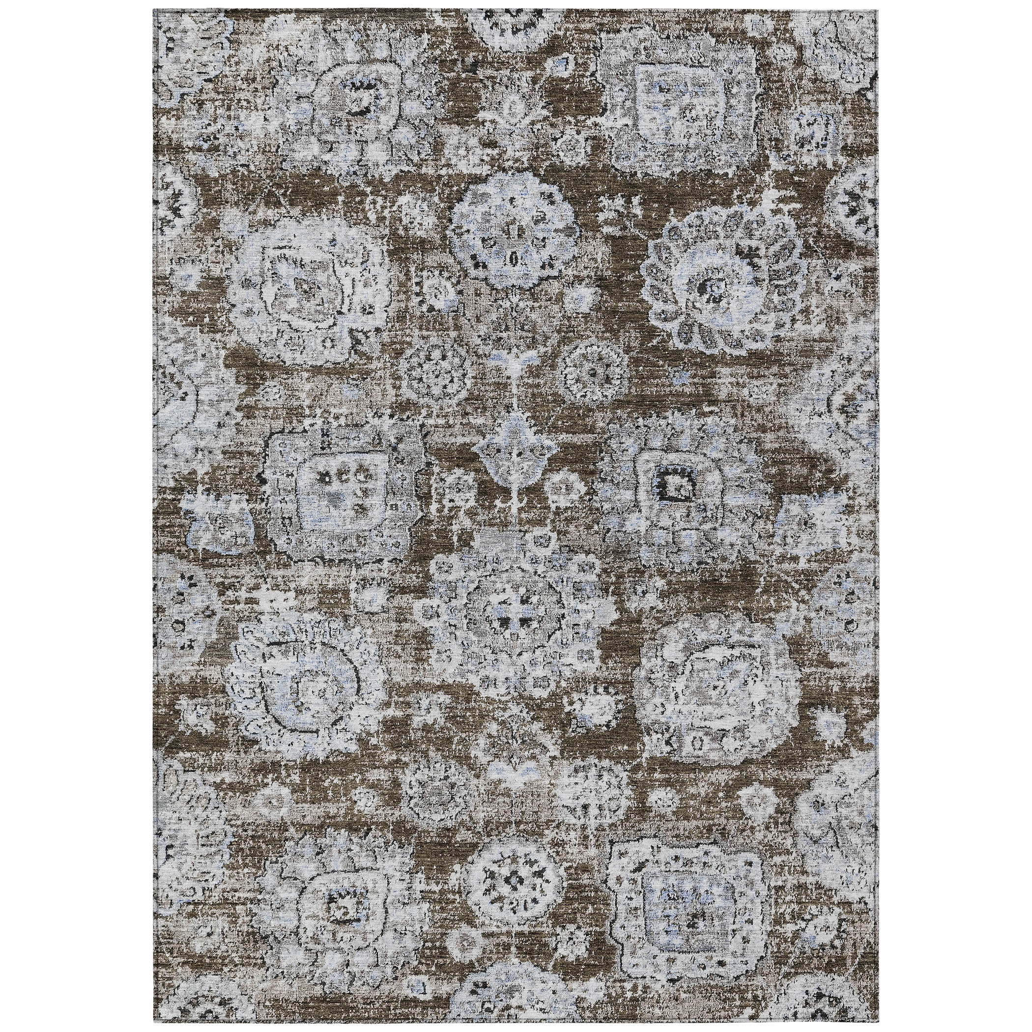 Addison Rugs Machine Washable Indoor/ Outdoor Chantille Vintage Persian ...