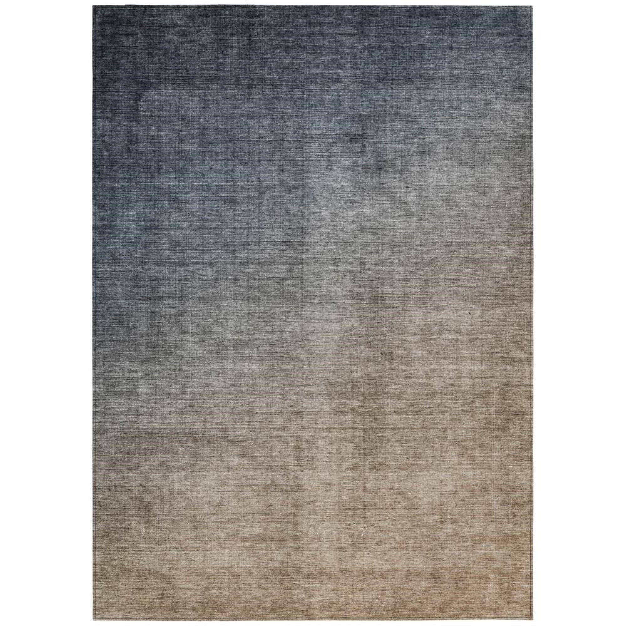 Addison Rugs Machine Washable Indoor/ Outdoor Modern Ombre Chantille ...