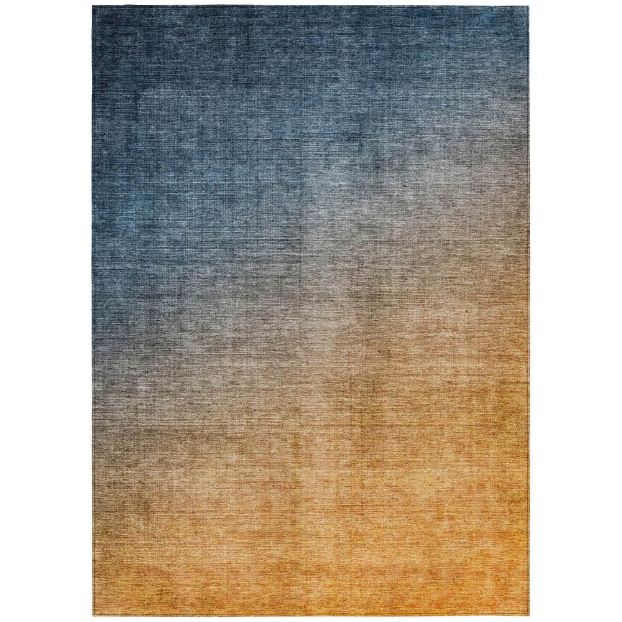 Addison Rugs Machine Washable Indoor/ Outdoor Modern Ombre Chantille ...