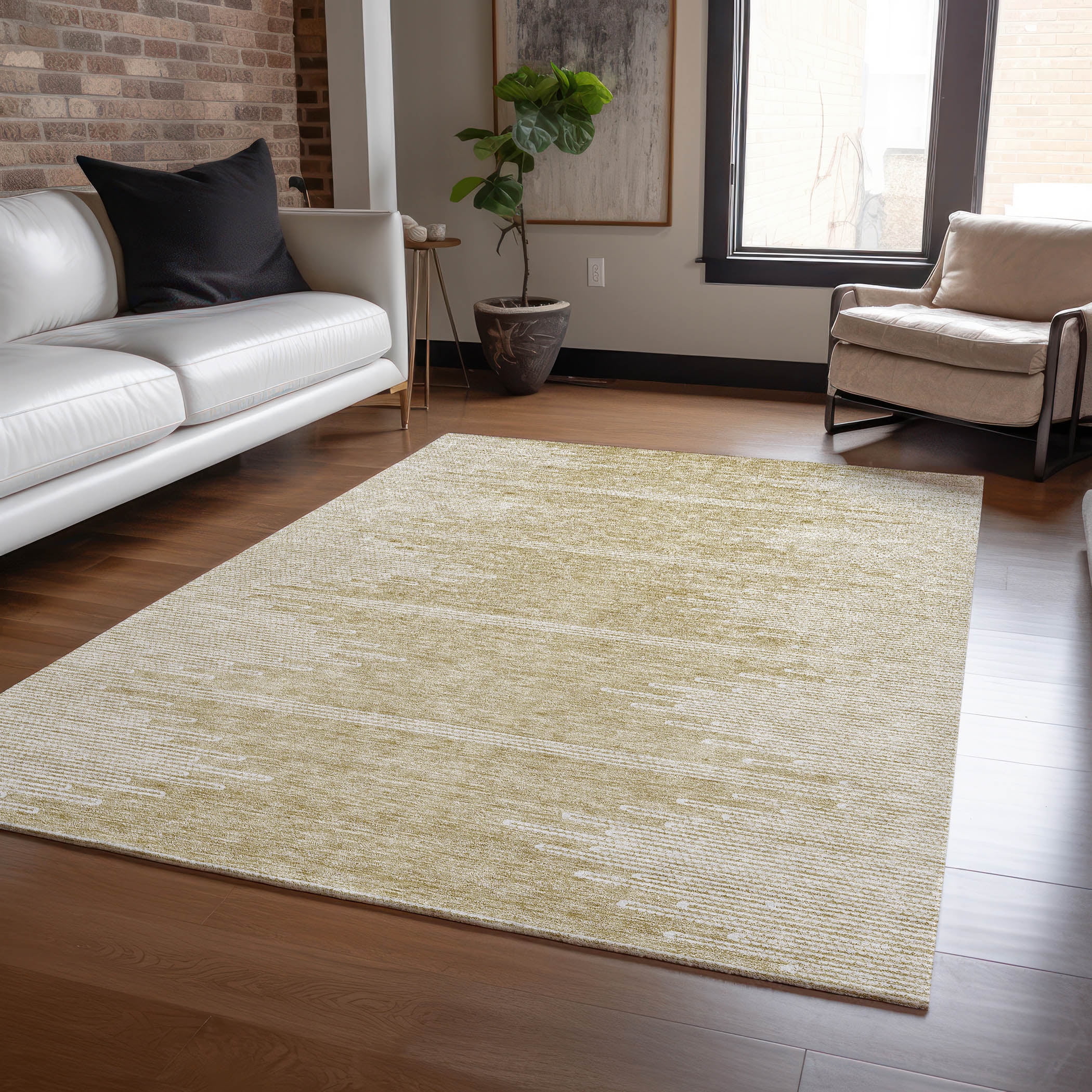 Addison Rugs Chantille Indoor/Outdoor Transitional Modern Beige ...