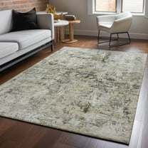 Addison Rugs Mayfield Washable Transitional Organic Purple Rectangle ...