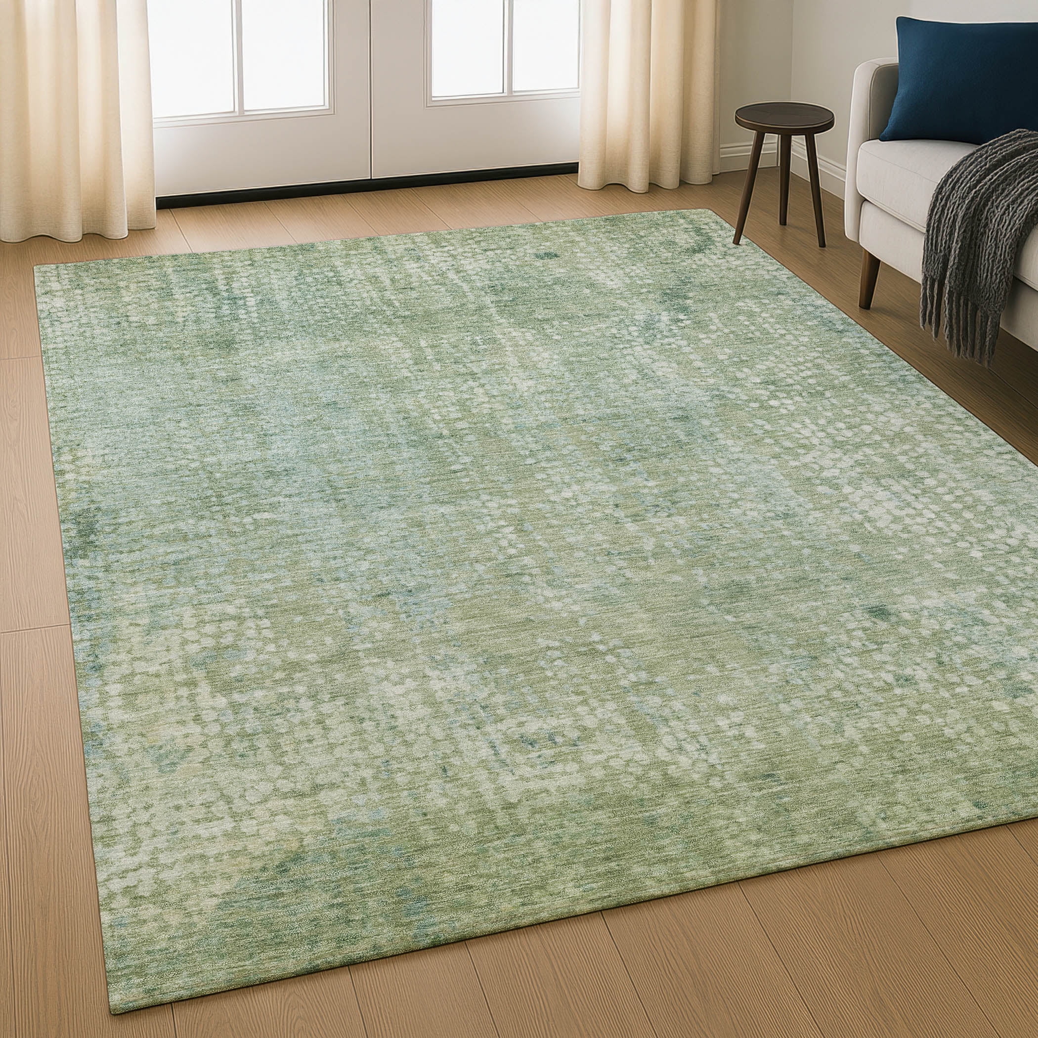 Addison Rugs Mayfield Premium Machine Washable Transitional Abstract ...