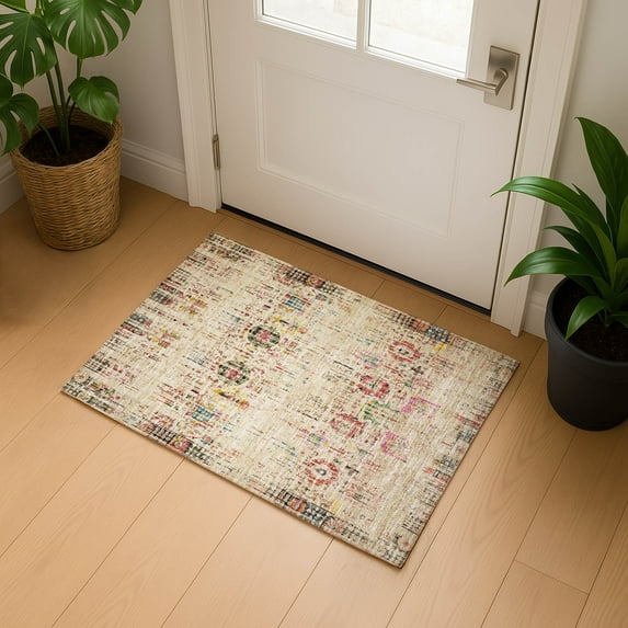 Addison Rugs Mayfield Premium Machine Washable Transitional Border ...