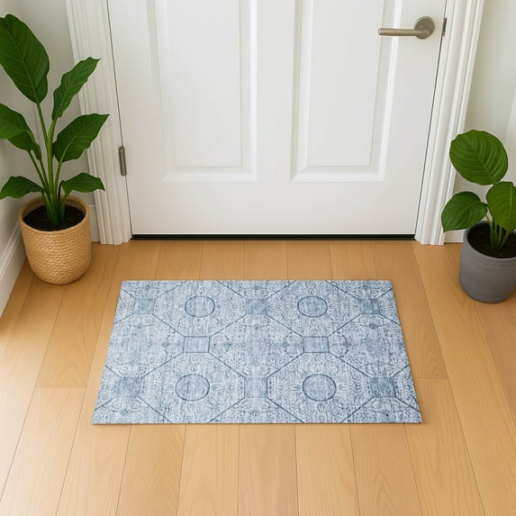 Addison Rugs Mayfield Premium Machine Washable Transitional Geometric ...